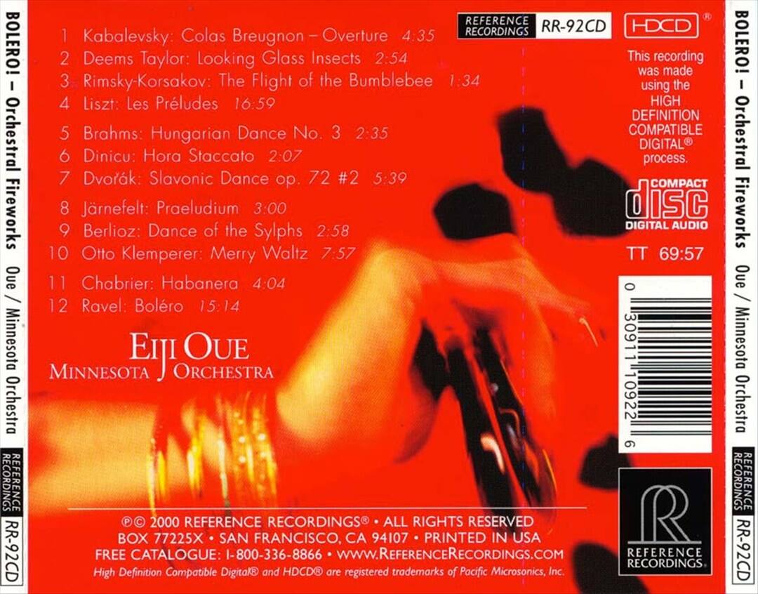 Bolero: Orchestral Fireworks [CD] - Best Buy