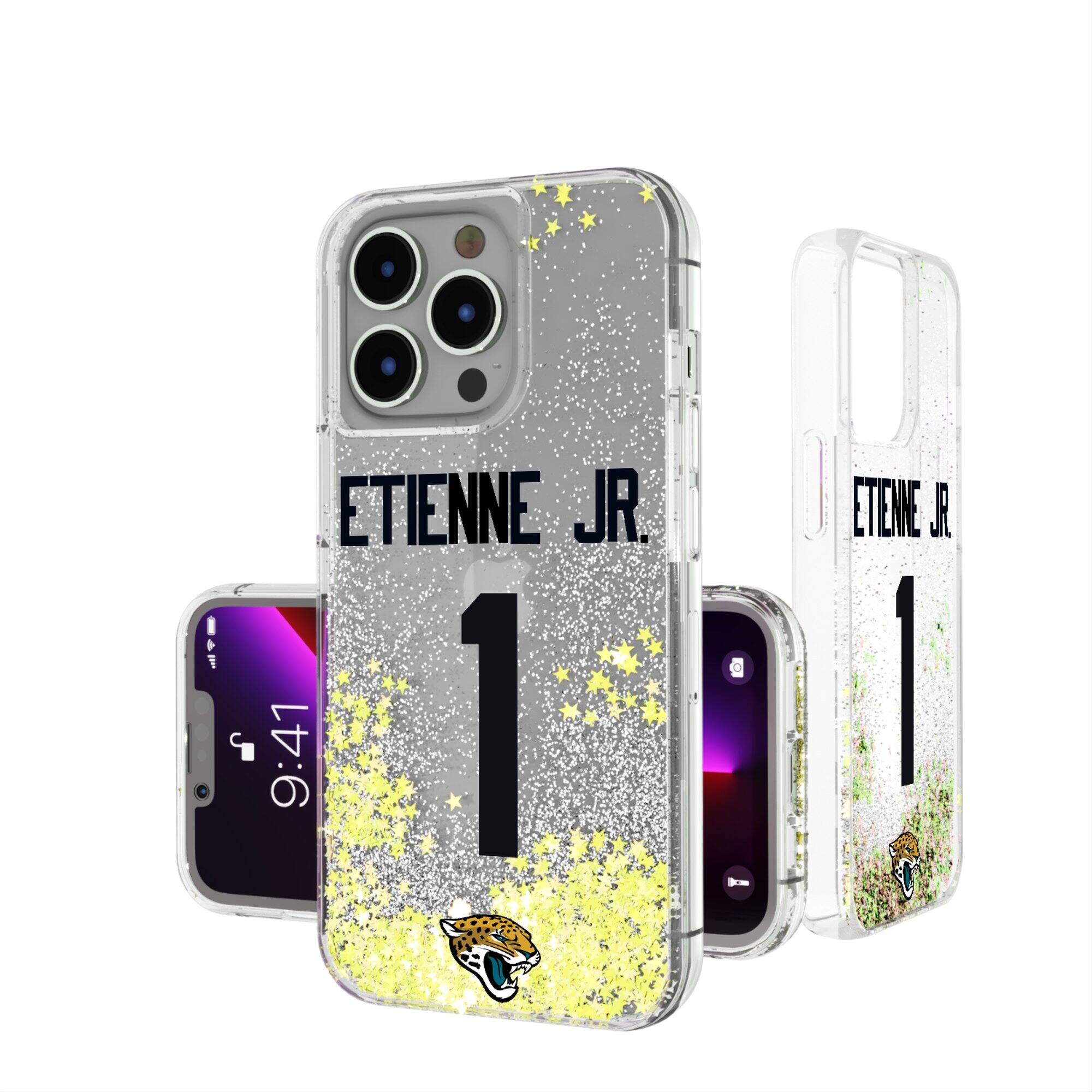 Keyscaper NFL Jacksonville Jaguars Travis Etienne iPhone Glitter Phone ...