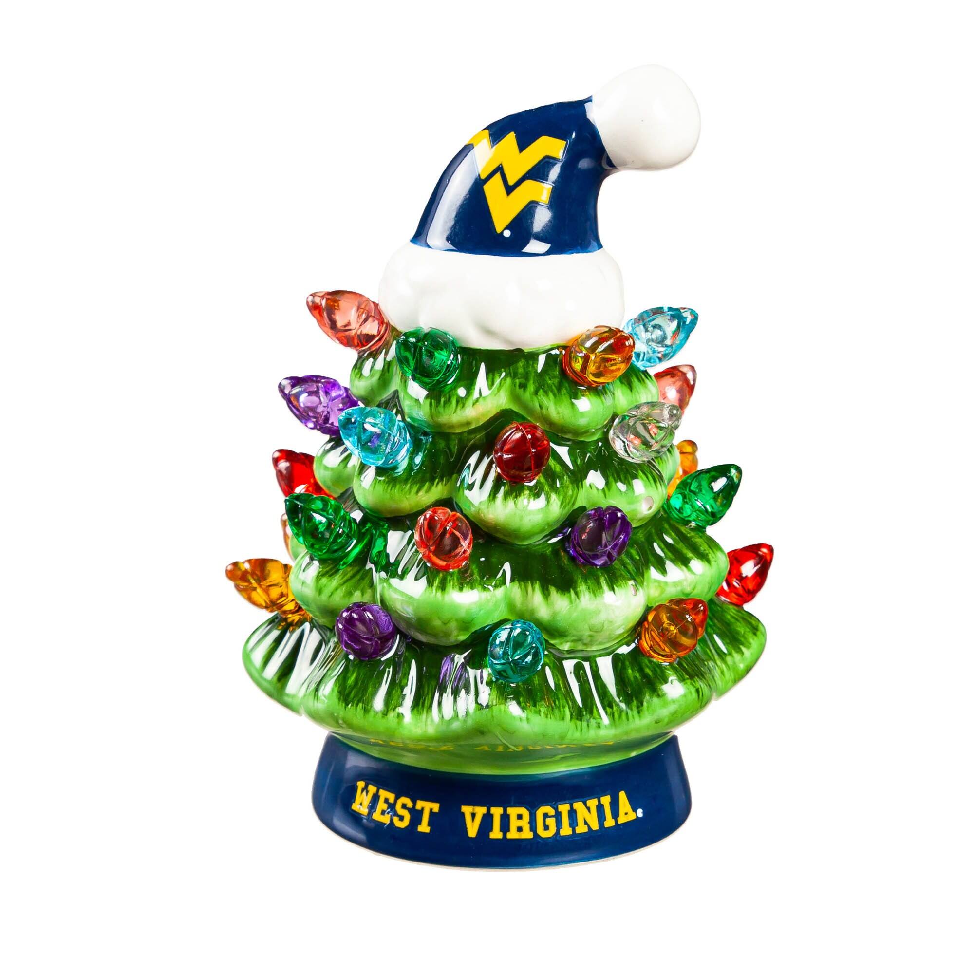 Evergreen Enterprises West Virginia Mountaineers 2 Pack 4" Ceramic LED ...