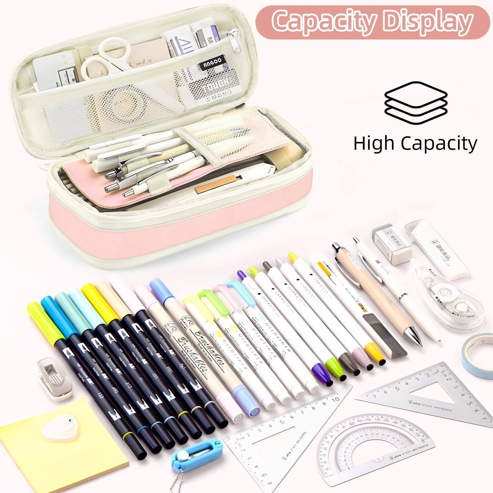 Paradigms Interiors Preppy Pencil Case For Large Initial Pouch School ...