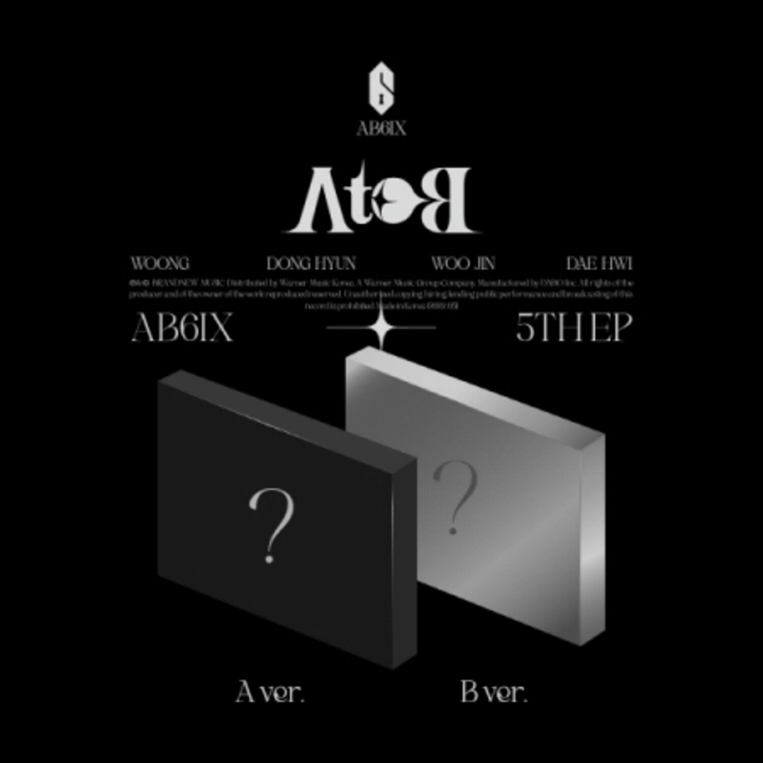 AB6IX A to B incl. 80pg Photocard, Unit Photocard, Poster, OD Card ...