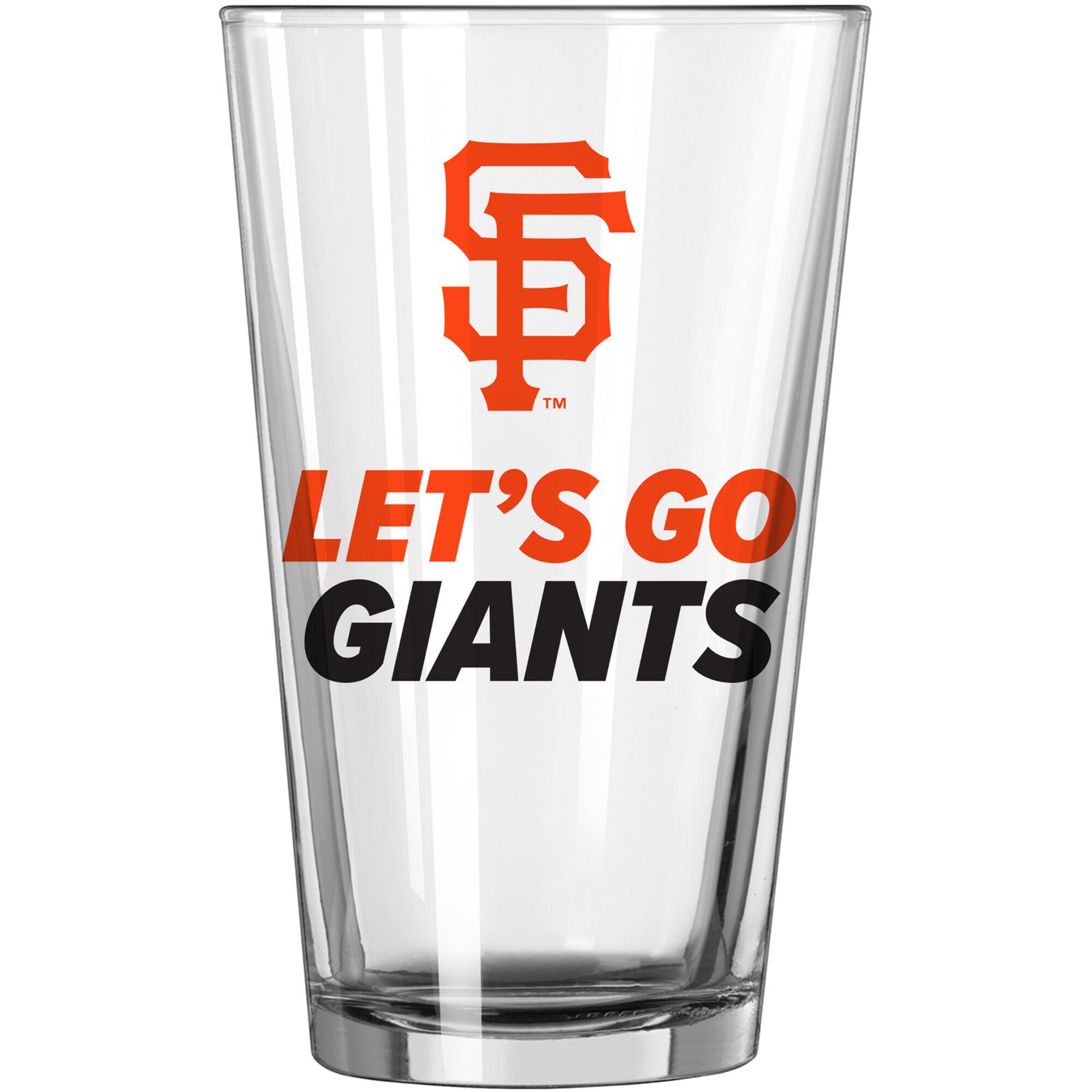 SAN Logo Brands - Francisco Giants 16oz. Team Slogan Pint Glass ...