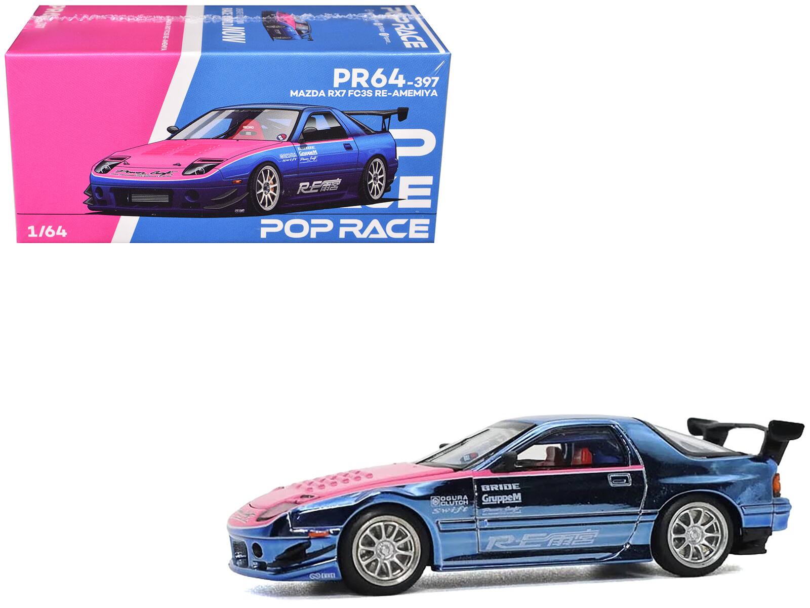 Pop Race Mazda RX7 (FC3S) RE Amemiya RHD (Right Hand Drive) Blue ...