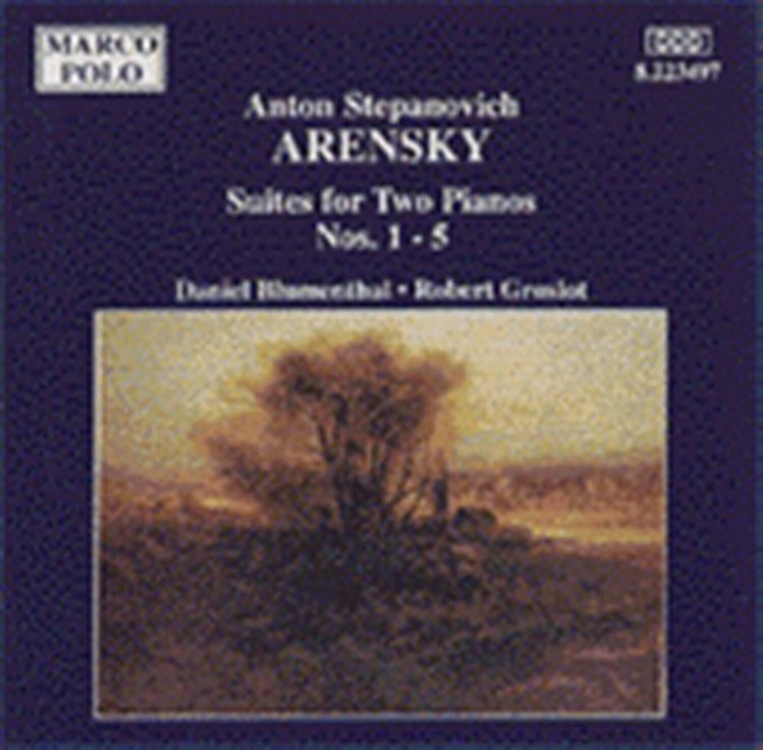 Arensky / Groslot / Blumenthal Piano Suites 1 5 COMPACT DISCS [CD ...
