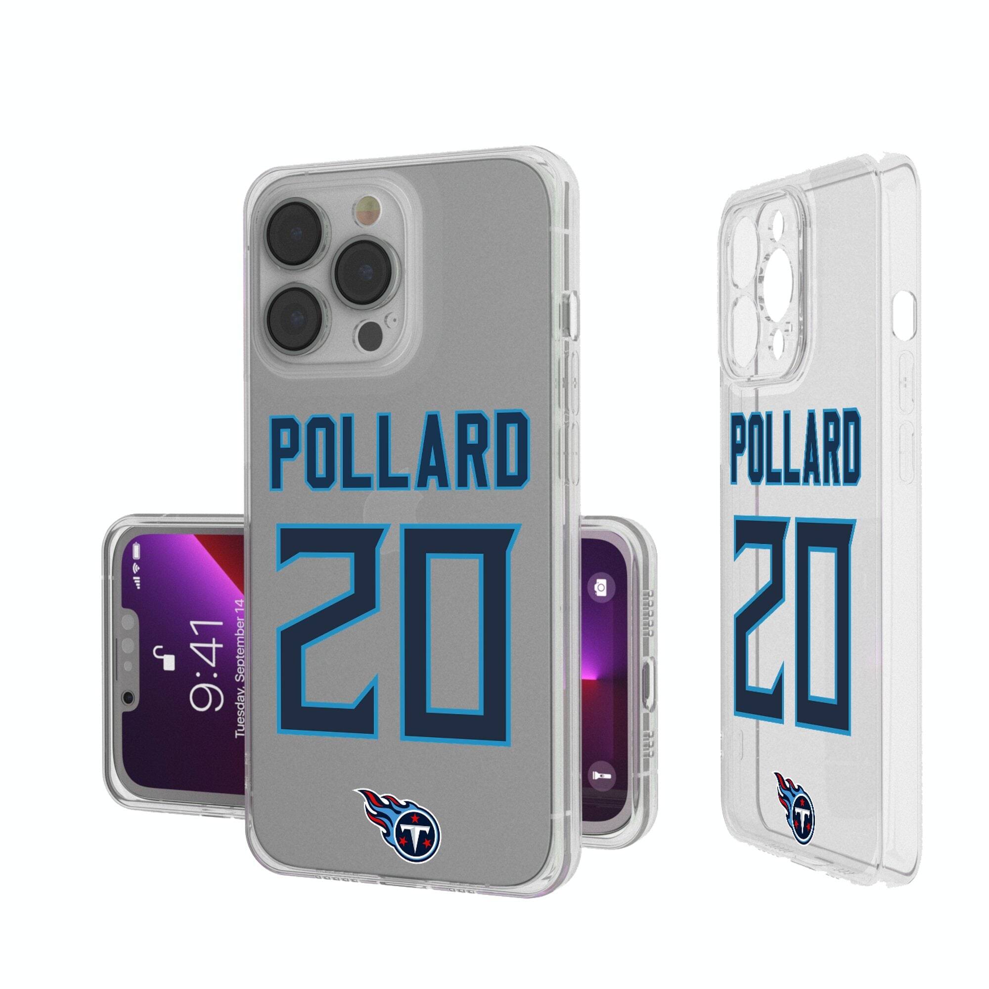 Keyscaper NFL Tony Pollard Tennessee Titans iPhone Clear Case 13 Pro ...