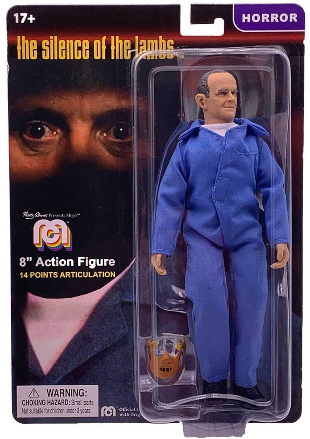 PopMarket MEGO Mego Horror Hannibal Lecter 8" Action Figure with Mask ...