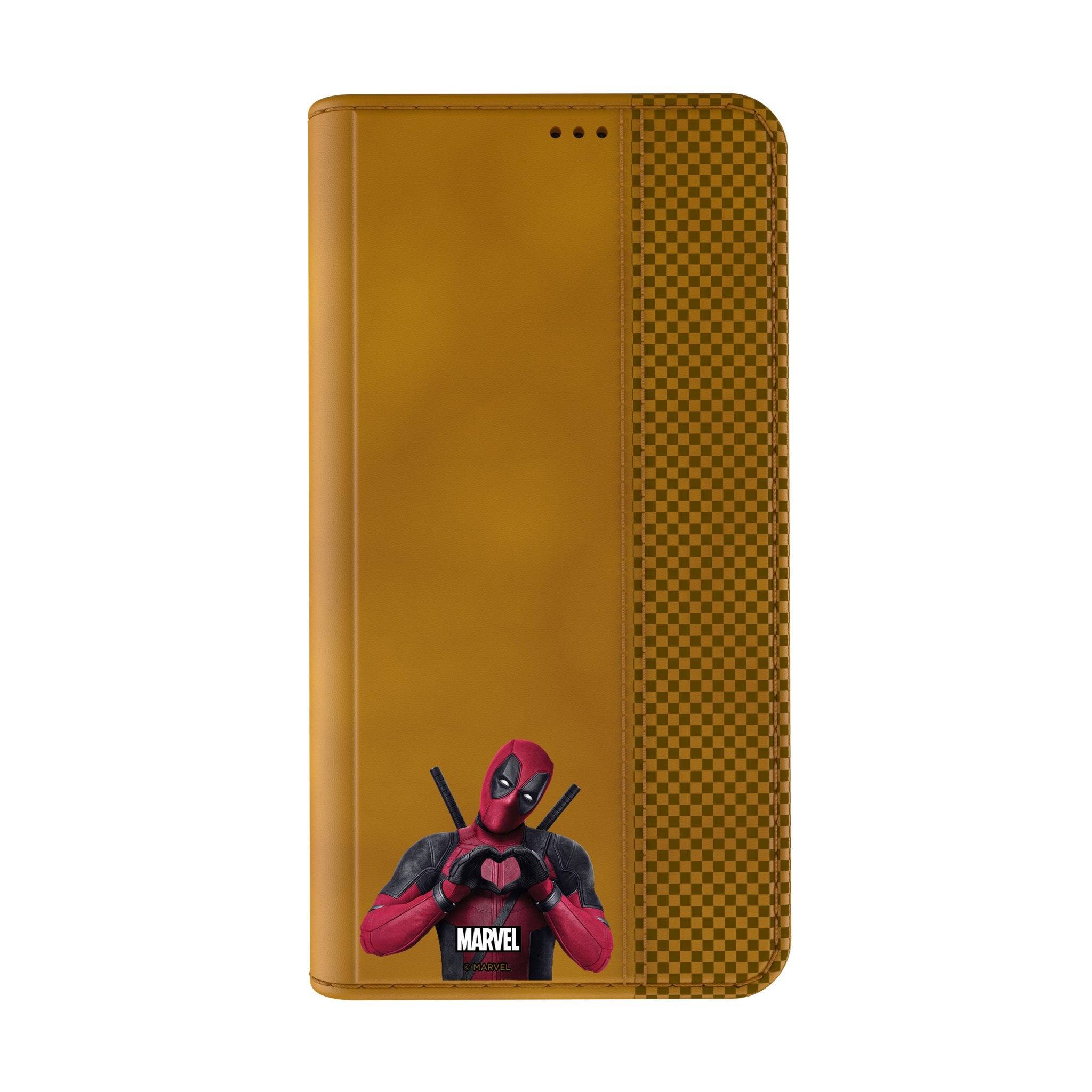 Keyscaper Marvel Badge Folio Phone Case Apple iPhone 15 Deadpool 2 KFO15R - Best Buy