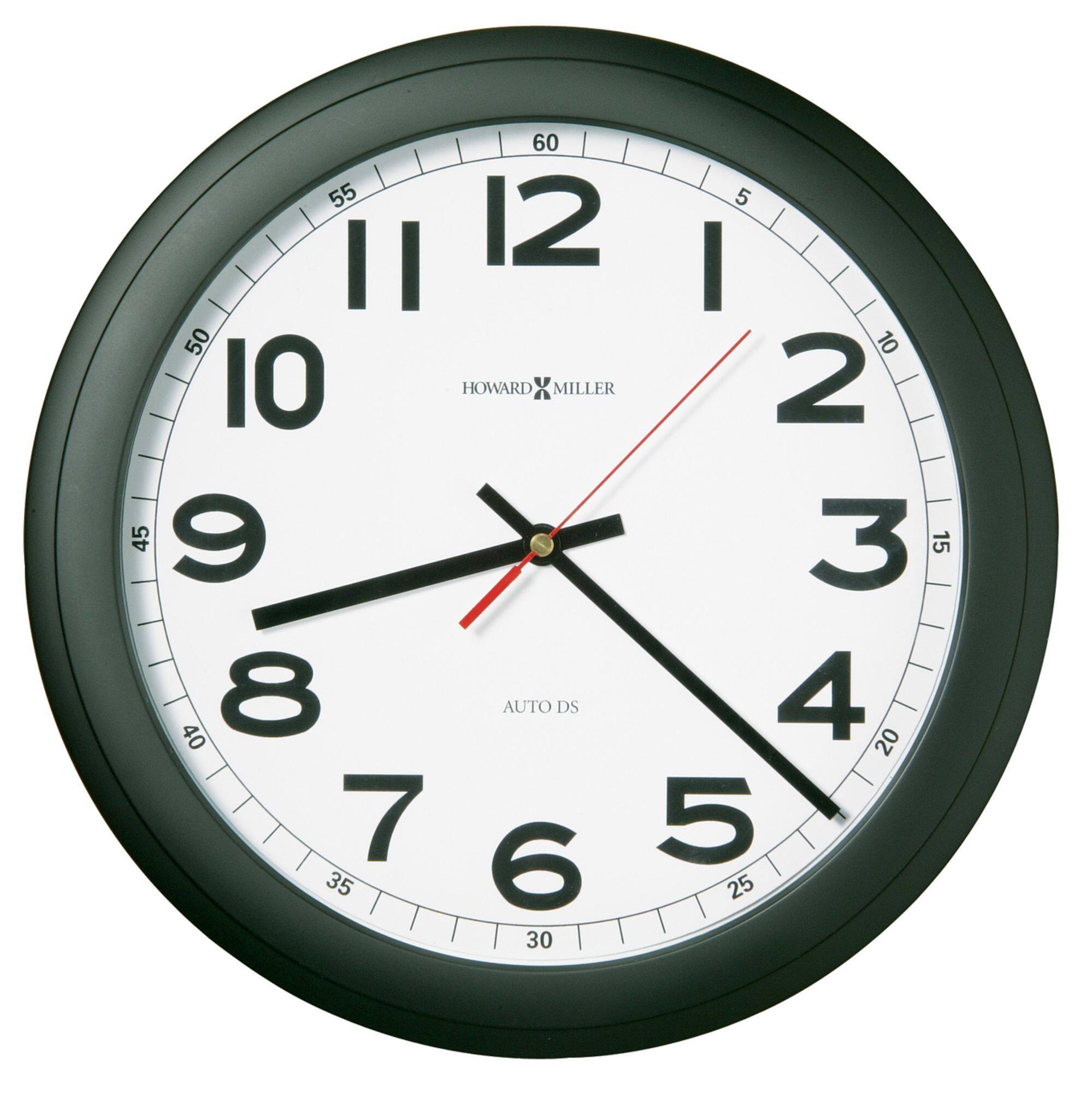 Howard Miller Norcross Wall Clock 625320 Plastic White 625320 - Best Buy