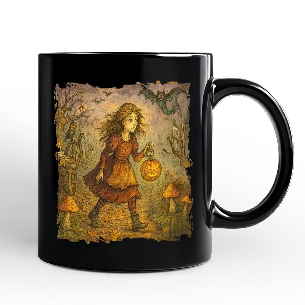 OrnamentallyYou Vintage Alice’s Adventure in Wonderland Mug, Spooky ...