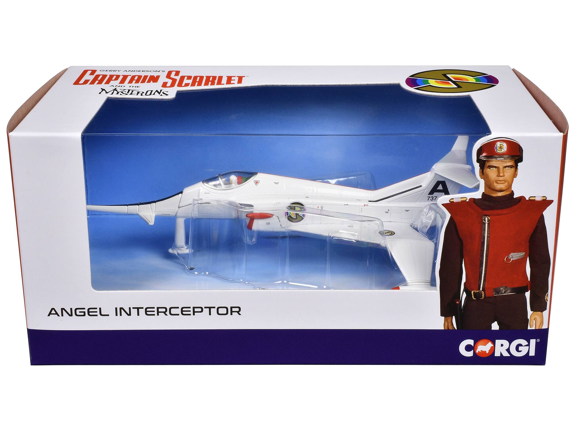 Corgi Angel Interceptor Aircraft World Army Air Force Captain Scarlet ...