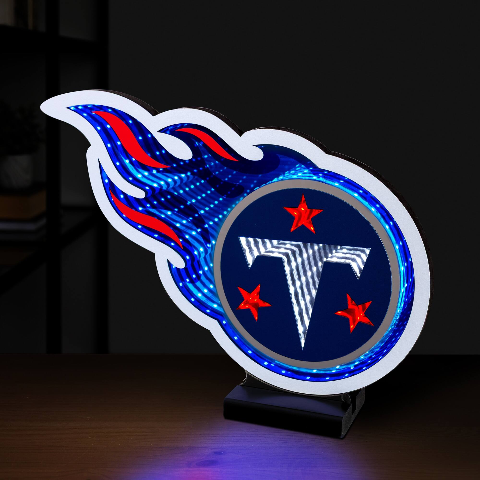 Sporticulture Tennessee Titans LED Infinity Logo Light Blue 203081443 ...