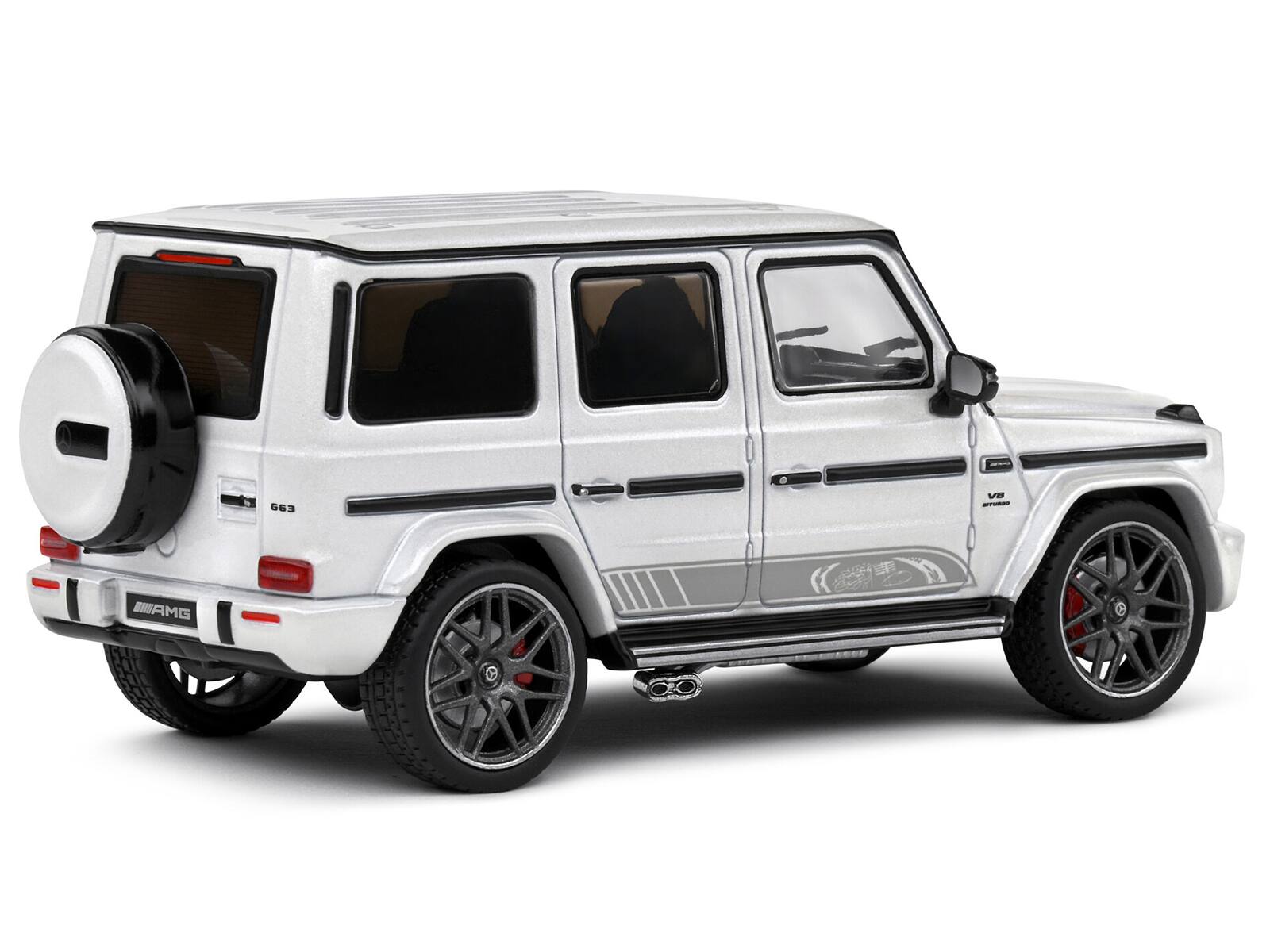 2022 Mercedes Benz AMG G63 Diamond with Graphics 1/43 Diecast Model Car ...