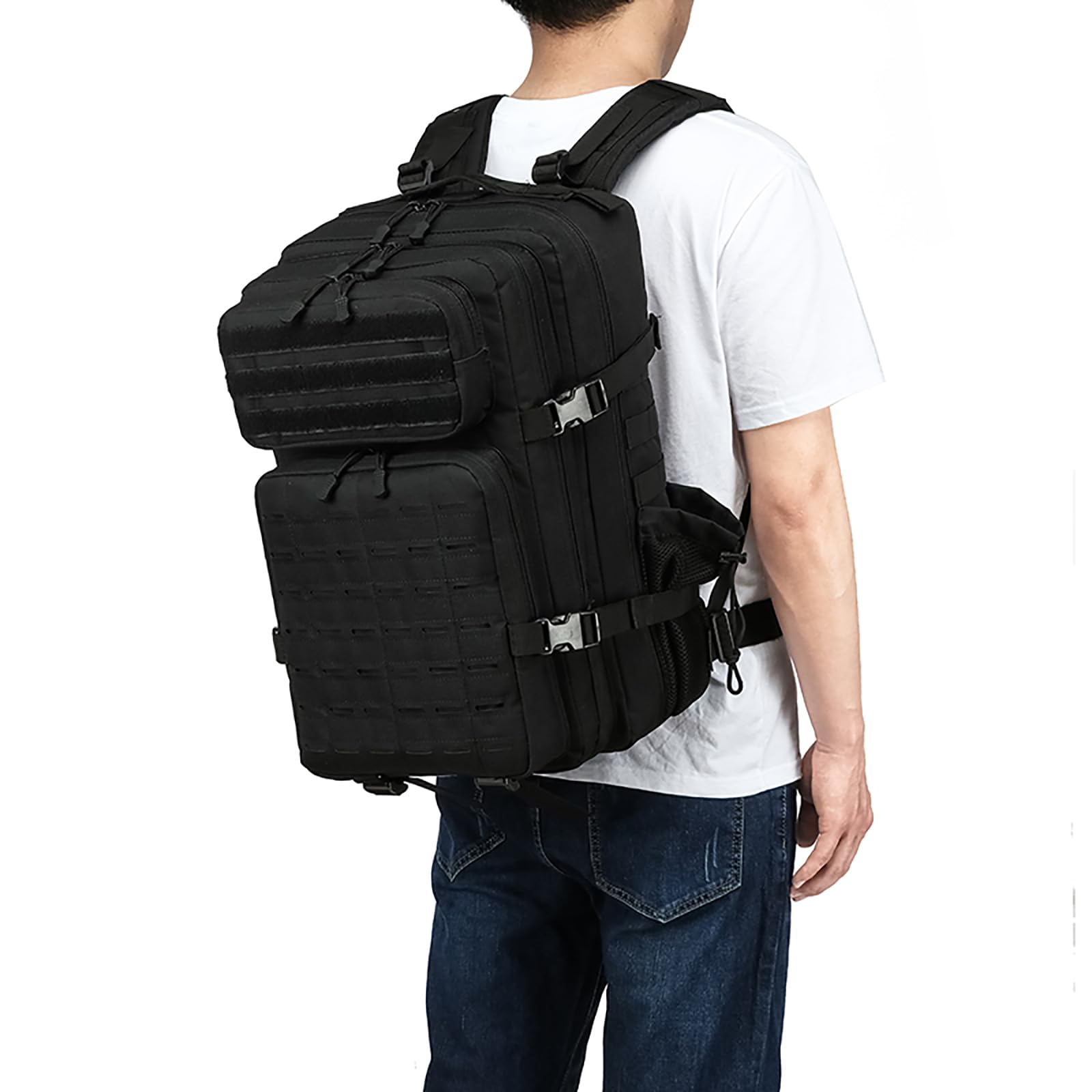 Cozy Serene Backpack 45l/25l 3 Day Assault Pack Molle Daypack Hiking ...