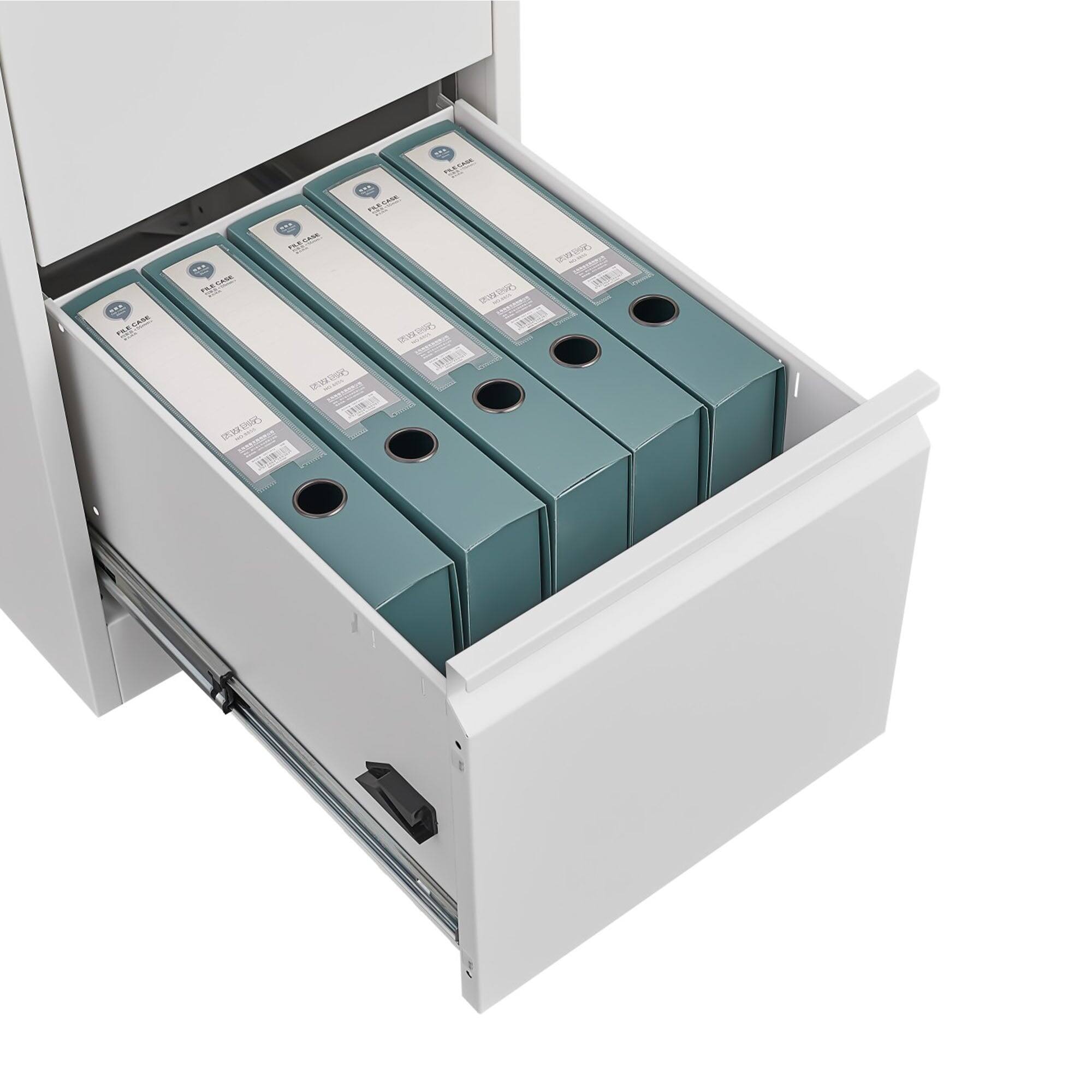 Boyel Living 3 Drawer Vertical Metal File Cabinet for Home Office ...