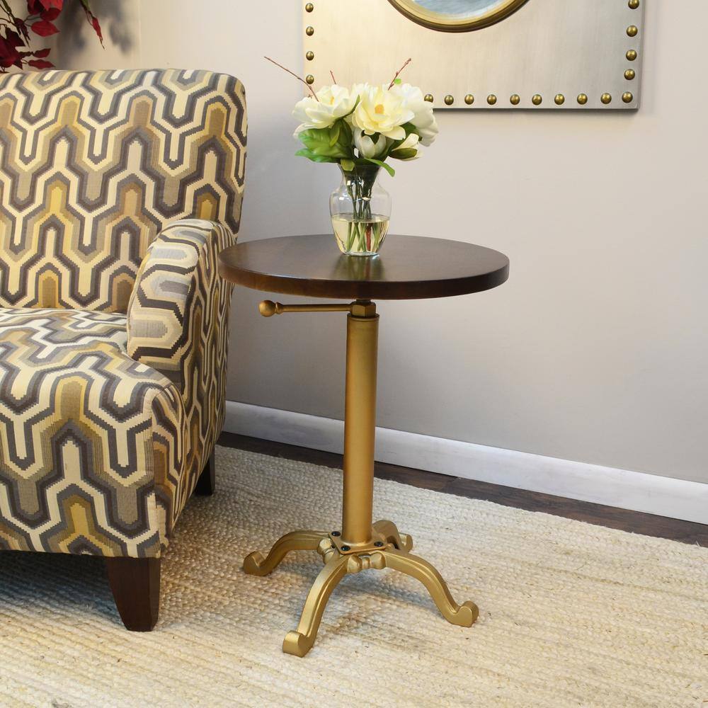 Alt View 3. Carolina Chair & Table - Colton Adjustable Vintage Table ...