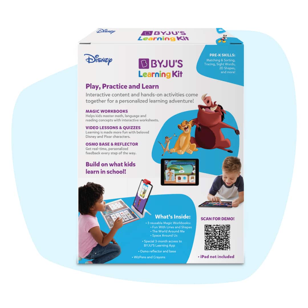 Customer Reviews: Osmo BYJU’S Learning Kit: Disney, Pre-K, Essential ...