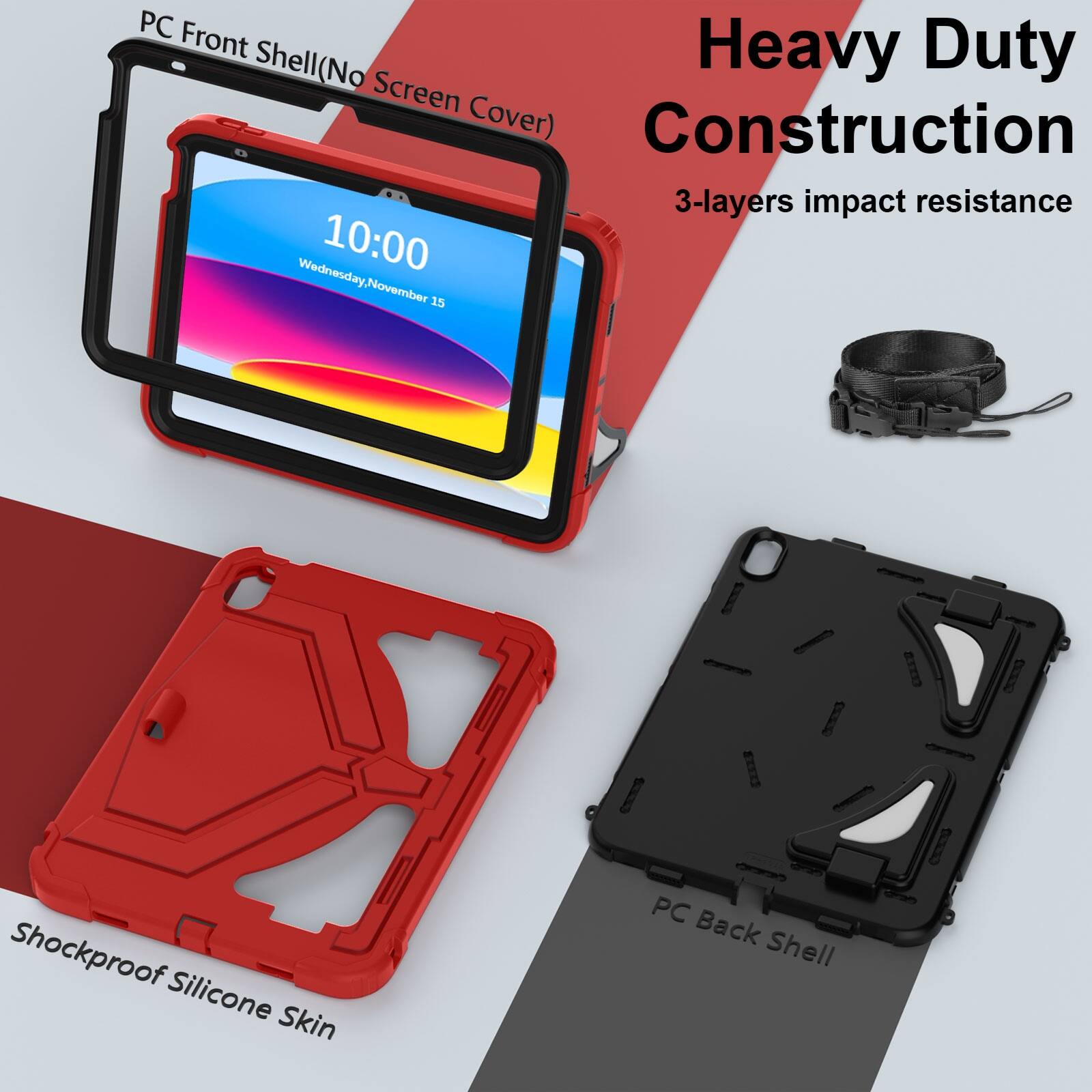 UUCOVER Kids Case for iPad (A16) 11 inch 2025 / iPad 10th Gen 10.9 ...