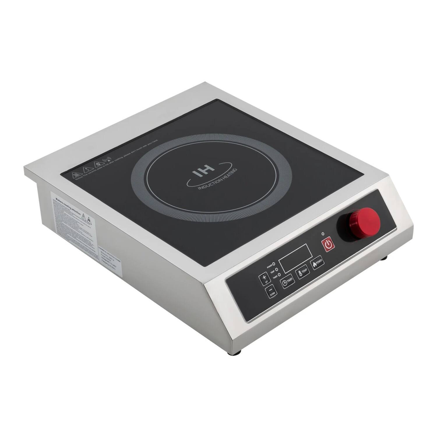 Stock Preferred Commercial Countertop Induction Cooktop 3500W Tabletop ...
