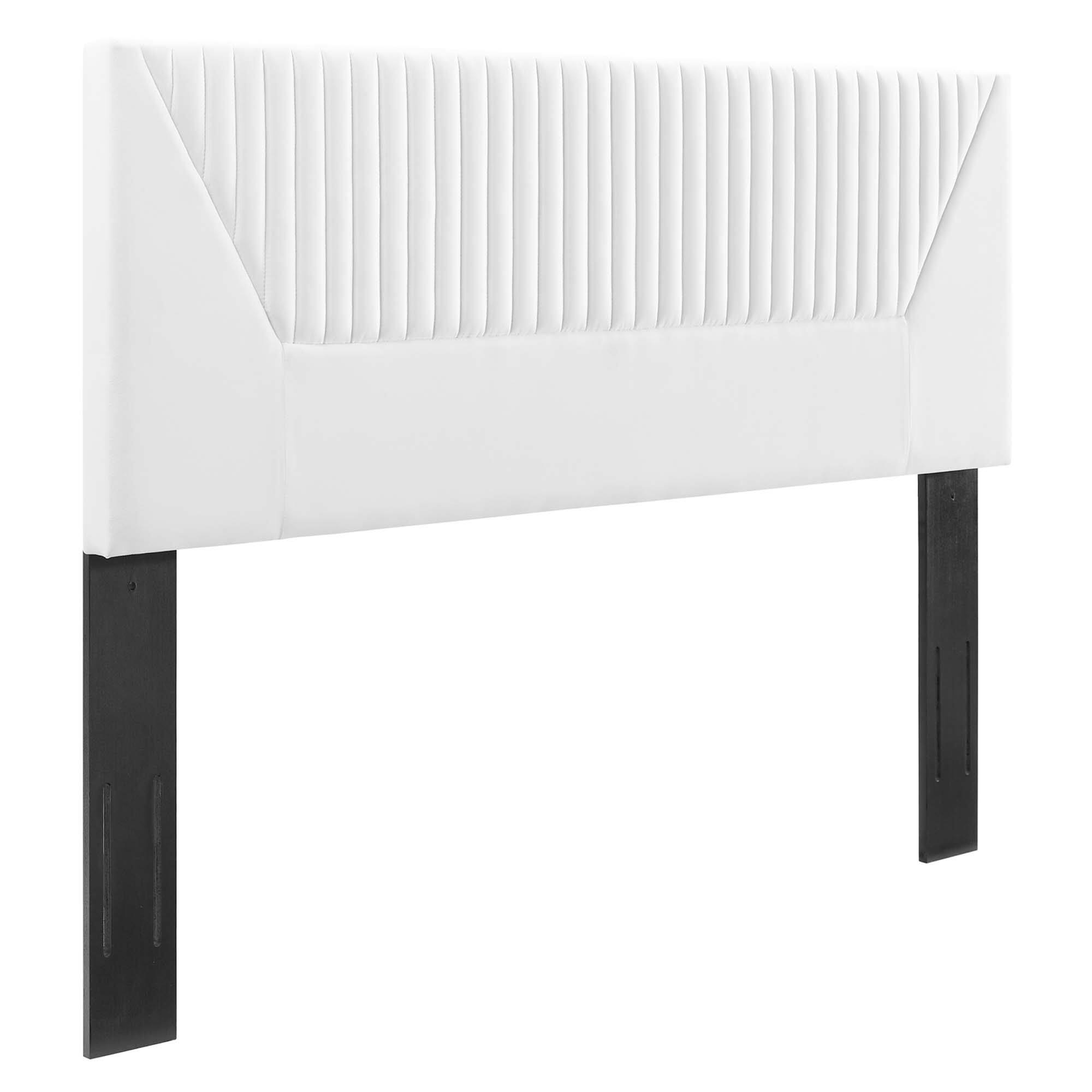 Patience Channel Tufted Performance Velvet Full/Queen Headboard by ...