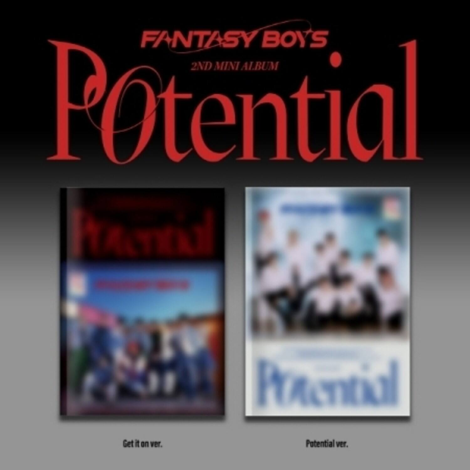 Fantasy Boys Potential incl. 48pg Photobook, Photocard, 4 Cut Photo ...