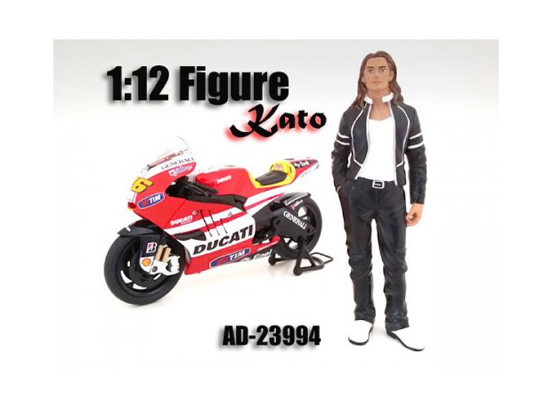 Biker Kato Figure / Figure For 1:12 Scale Motorcycles by American ...