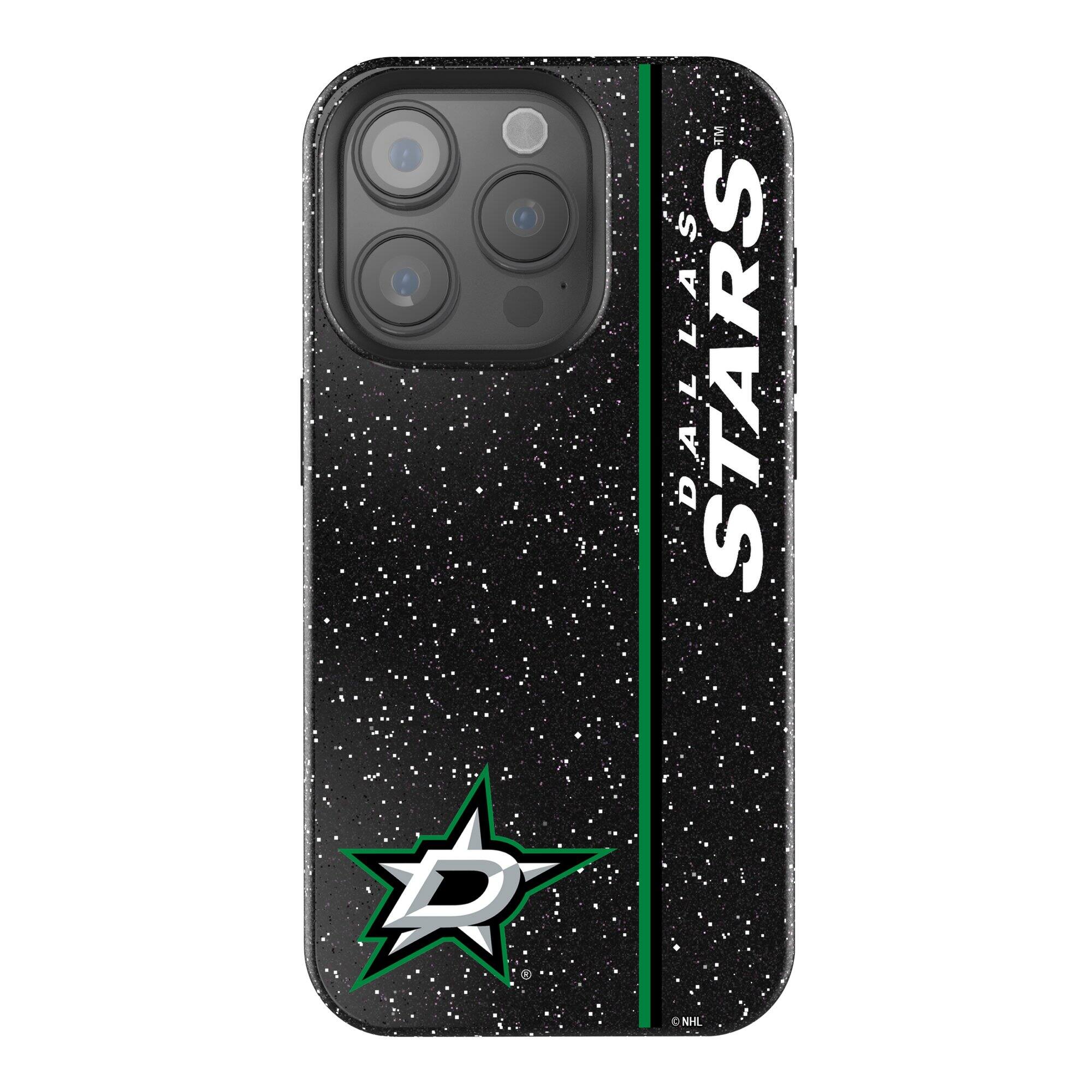 Keyscaper NHL Dallas Stars Sidebar Bling iPhone Case 15 Plus Black ...