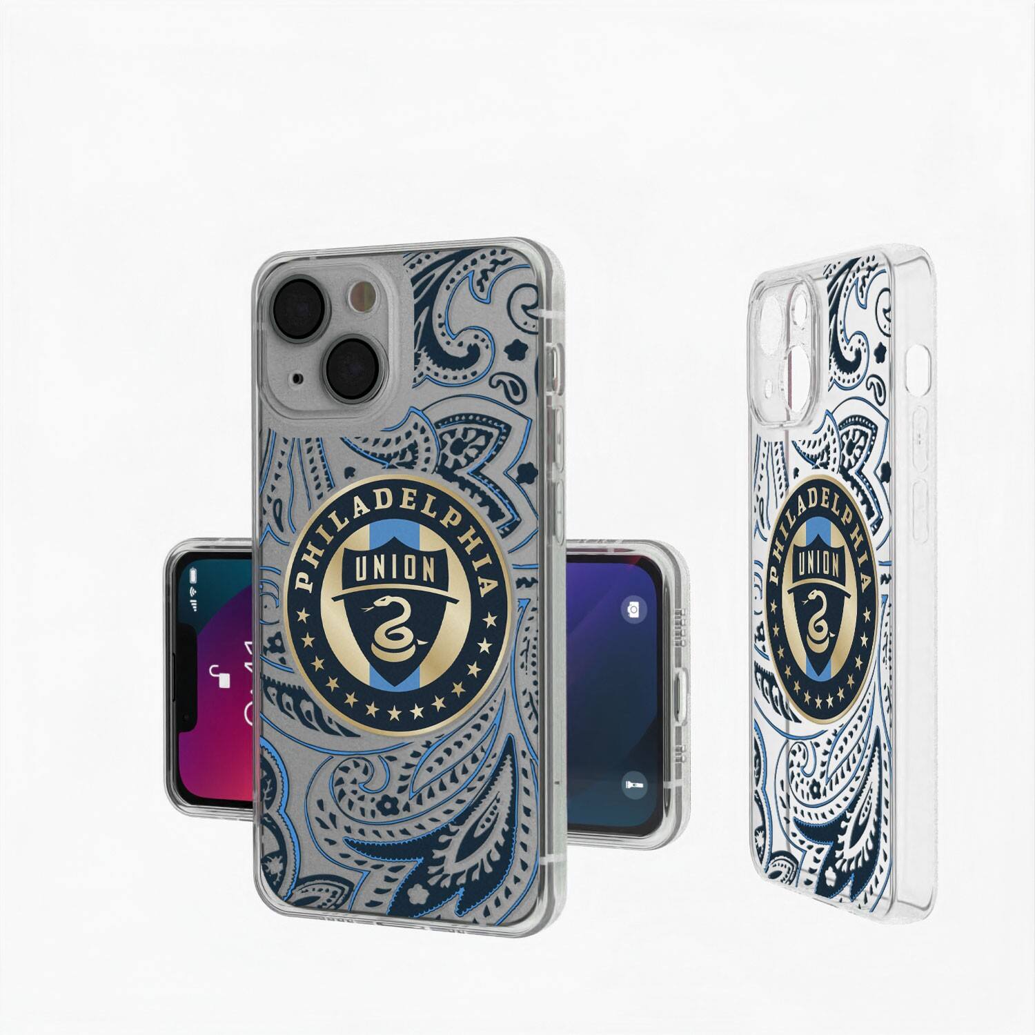 Keyscaper MLS Philadelphia Union iPhone Paisley Design Clear Case 13 ...