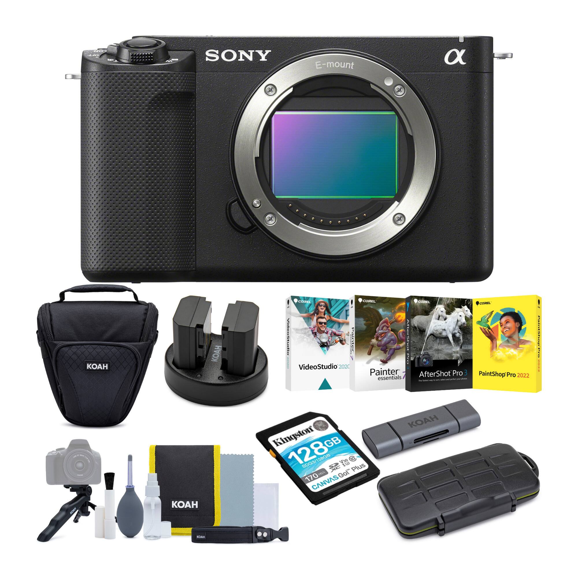 Sony Alpha ZV E1 Full frame Mirrorless Vlog Camera (ILCZV E1/B, Black ...