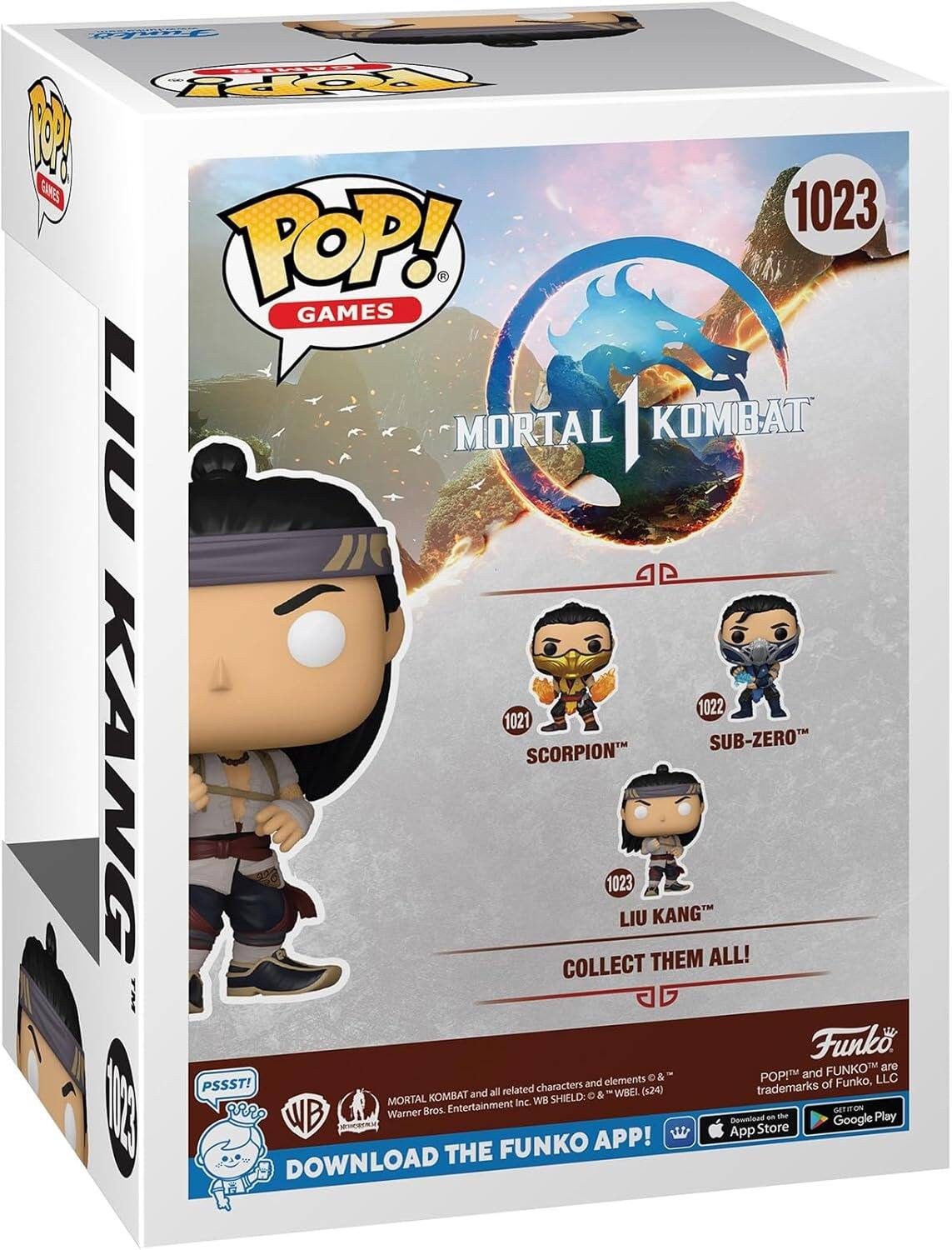 Funko Pop! Games: Mortal Kombat 1 Liu Kang (God of Fire) #1023 - Best Buy