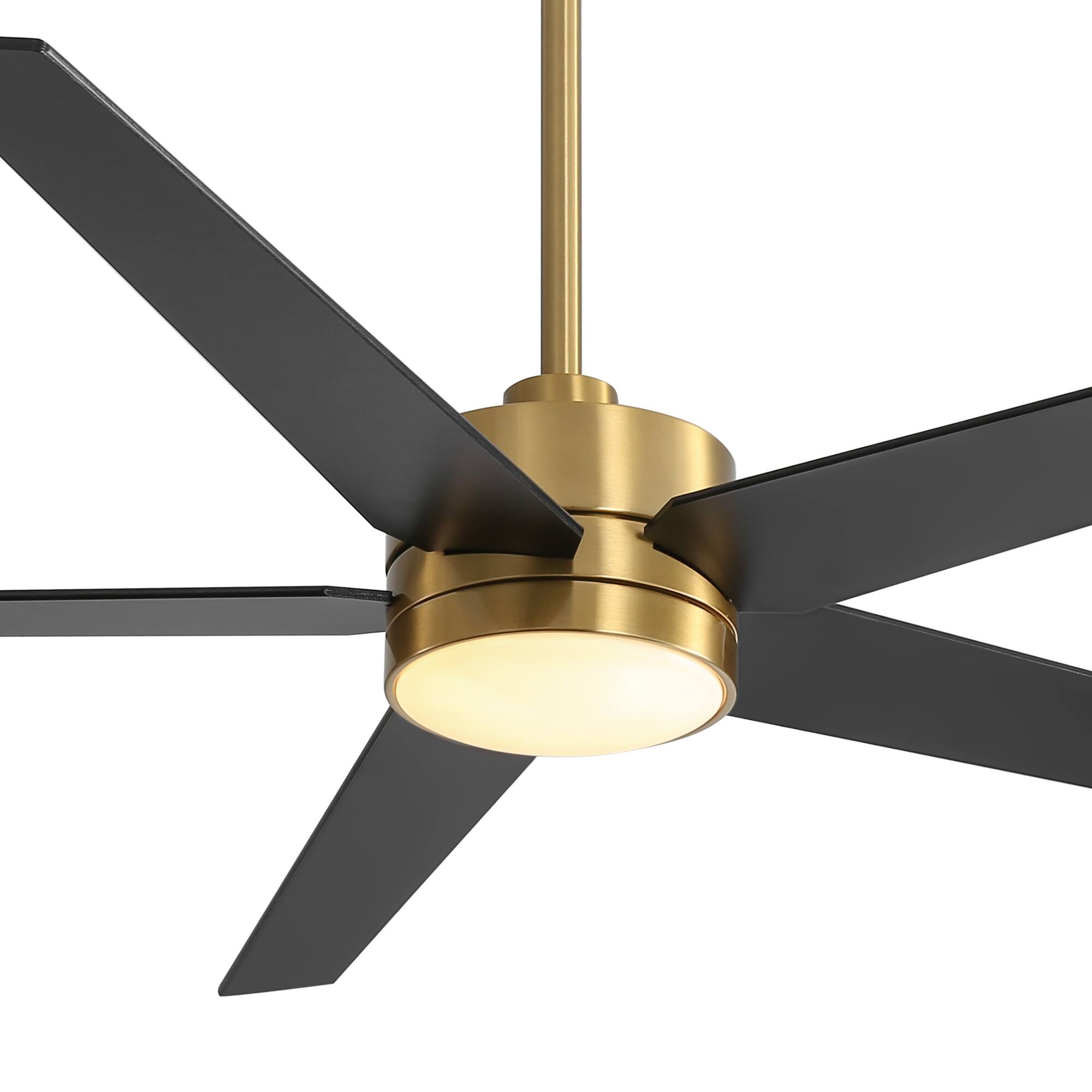 Breezary 65 Inch Ceiling Fan with 5 Plywood Blades, DC Motor, 6 Speed ...