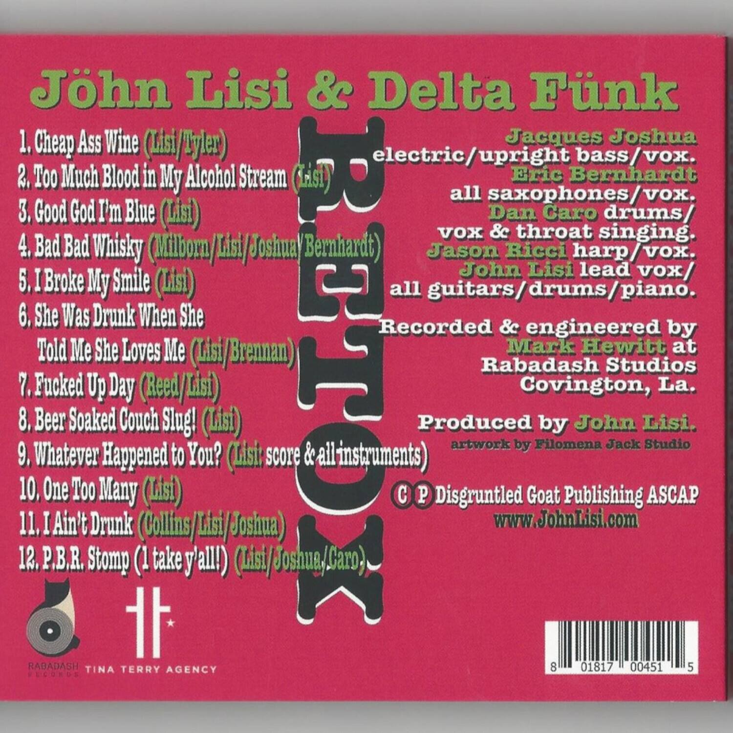 John Lisi Retox COMPACT DISCS [CD] - Best Buy