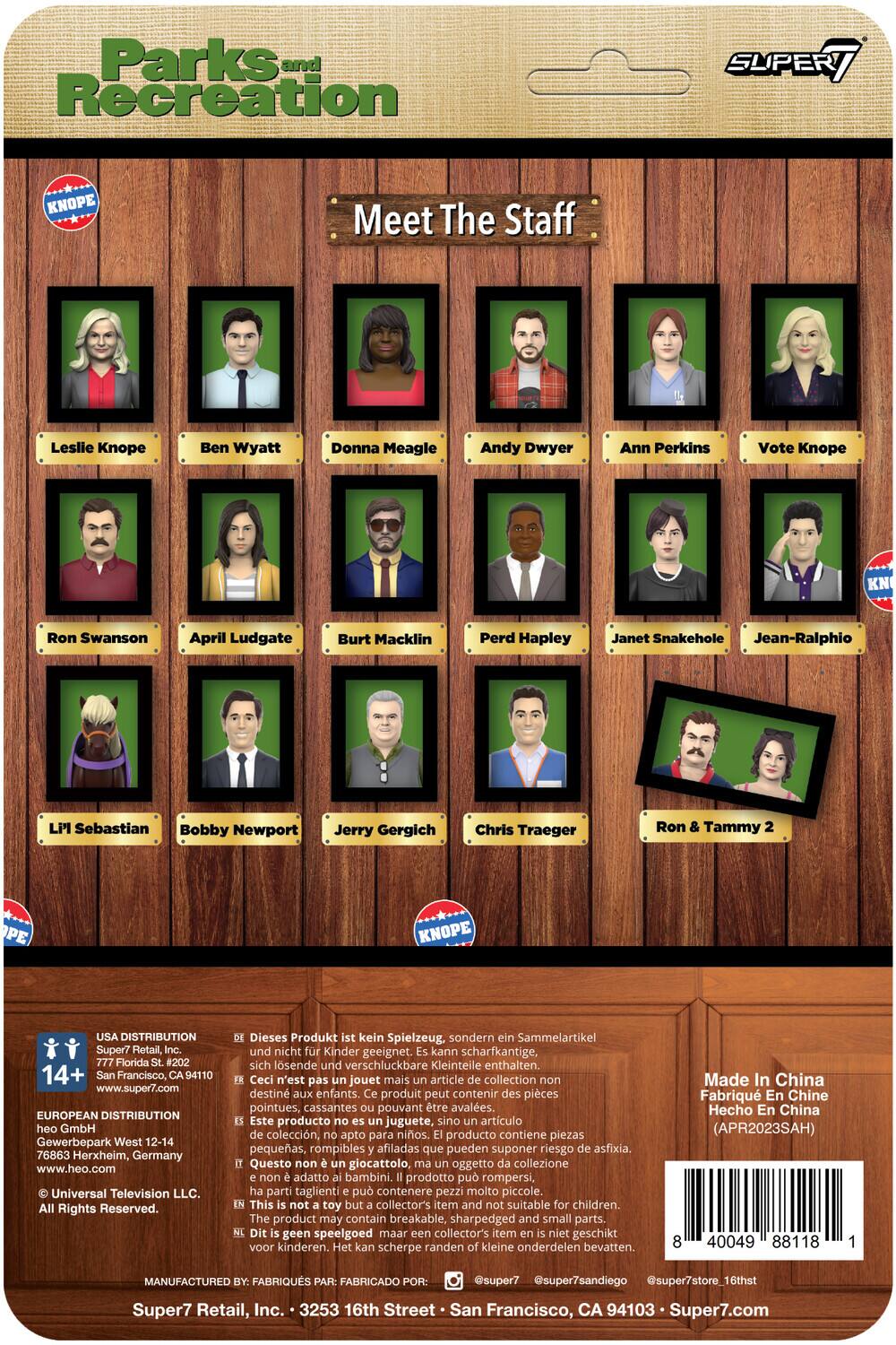 Super7 Parks And Recreation ReAction Wv4 Leslie Knope (Campaign Trail ...