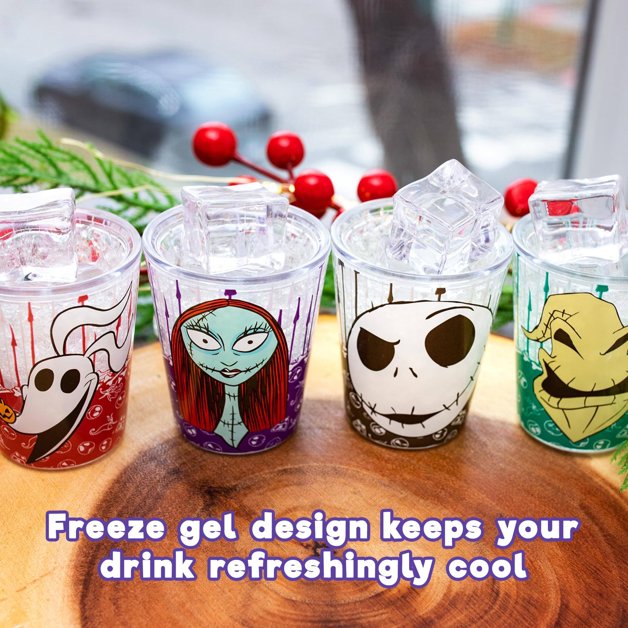 Disney Nightmare Before Christmas Faces 1.5 Ounce Freeze Gel Mini Cups ...