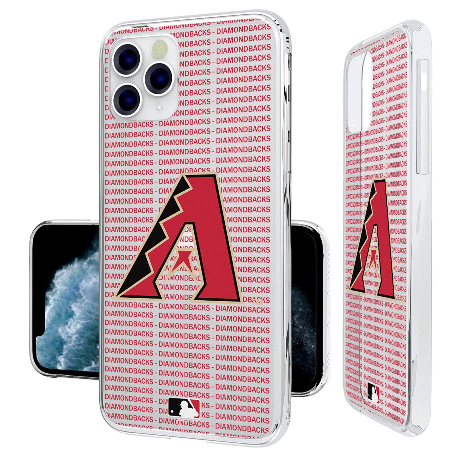 Keyscaper MLB Arizona Diamondbacks Text Backdrop Clear iPhone Case 14 ...