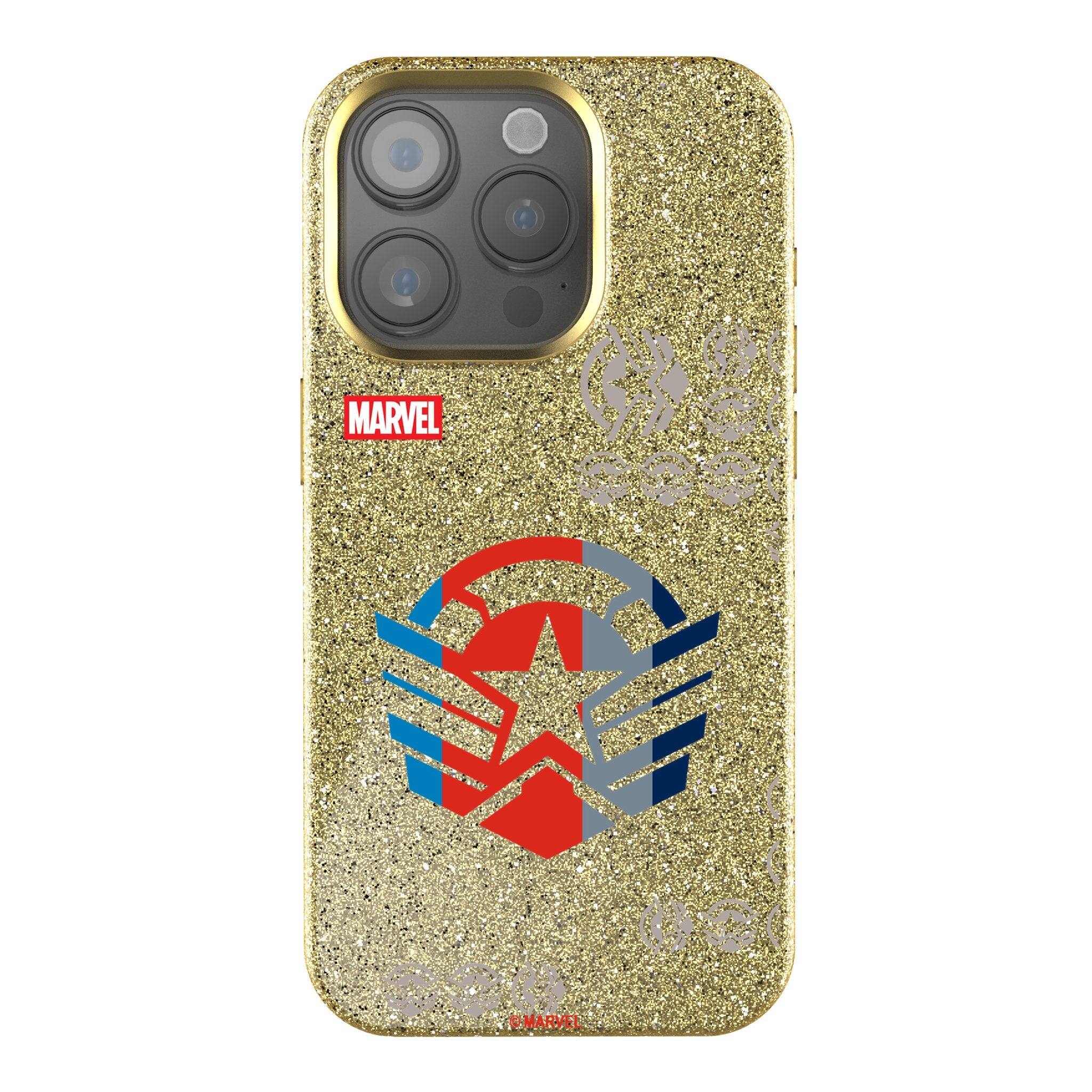 Keyscaper Marvel Sigil Gold Bling Phone Case Apple iPhone 16 Pro Max ...