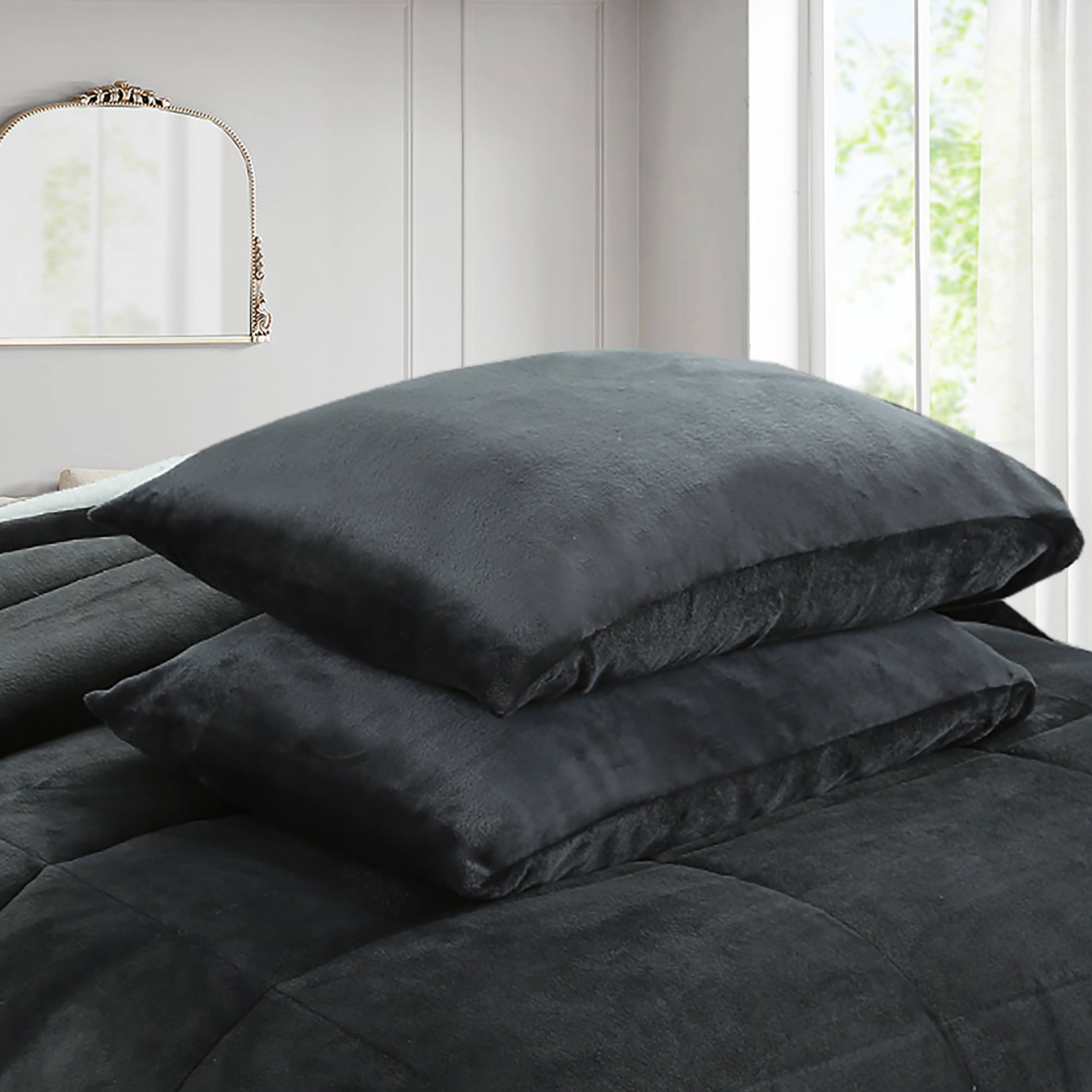 MarCielo 3 Piece Soft Micromink Fluffy Ultra Cozy Sherpa Comforter Set ...