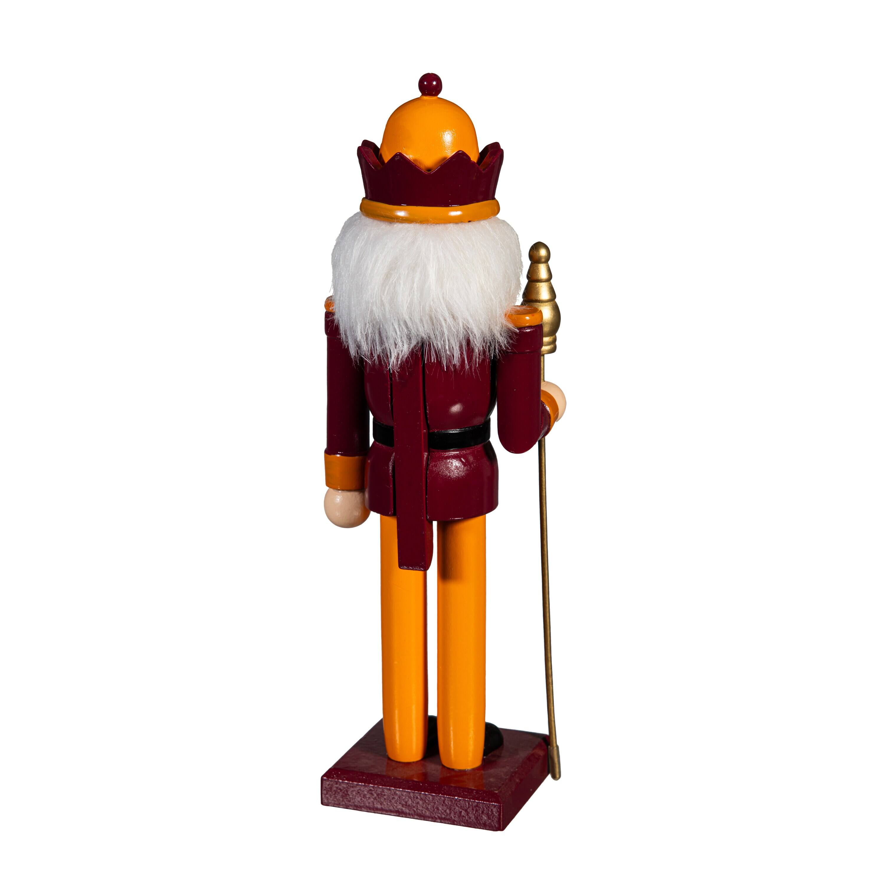 Evergreen Enterprises Virginia Tech Hokies 12" Wooden Nutcracker Statue ...