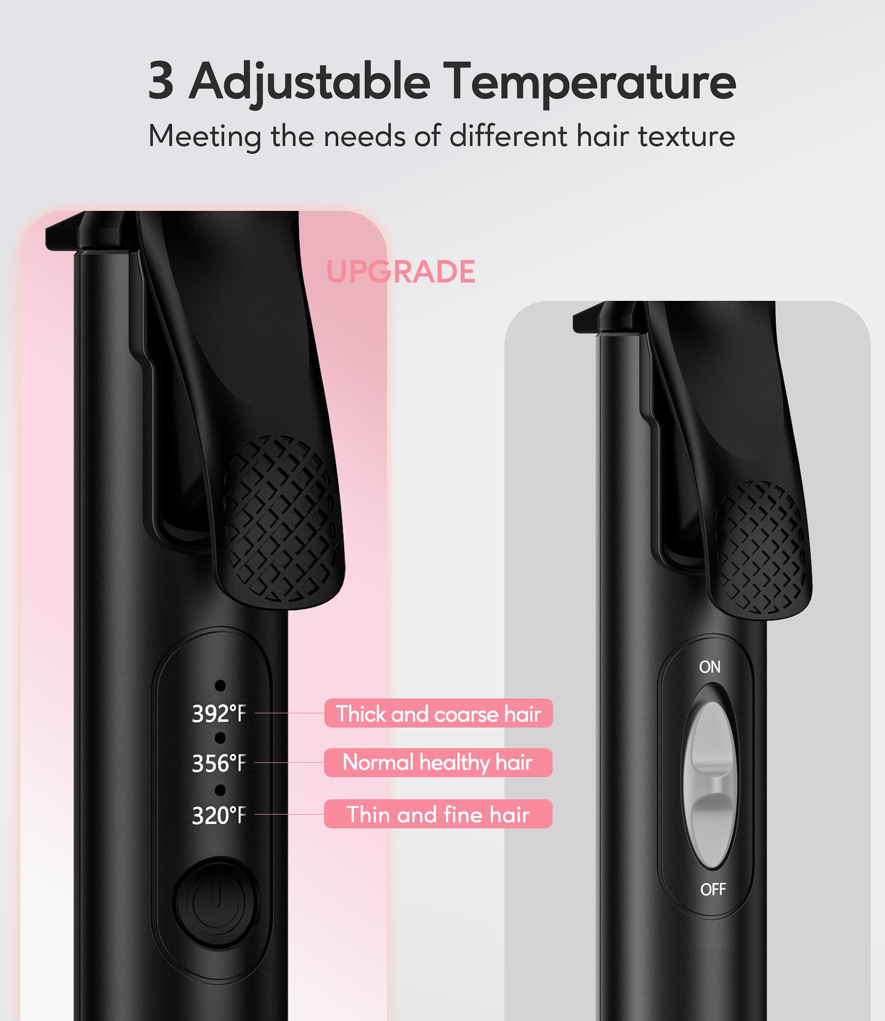 Reds Spade Mini Curling Iron Dual Travel With Adjustable Temperature ...