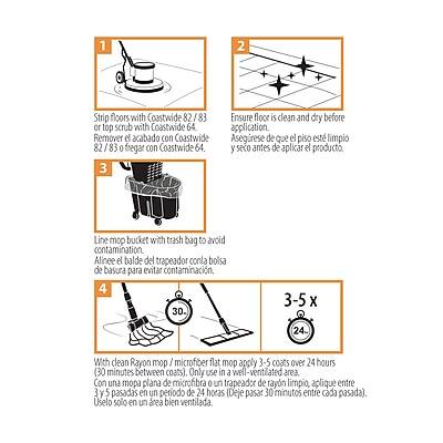 Coastwide Professional Coastwide Professional™ Diamond™ Floor Finish, 5 ...