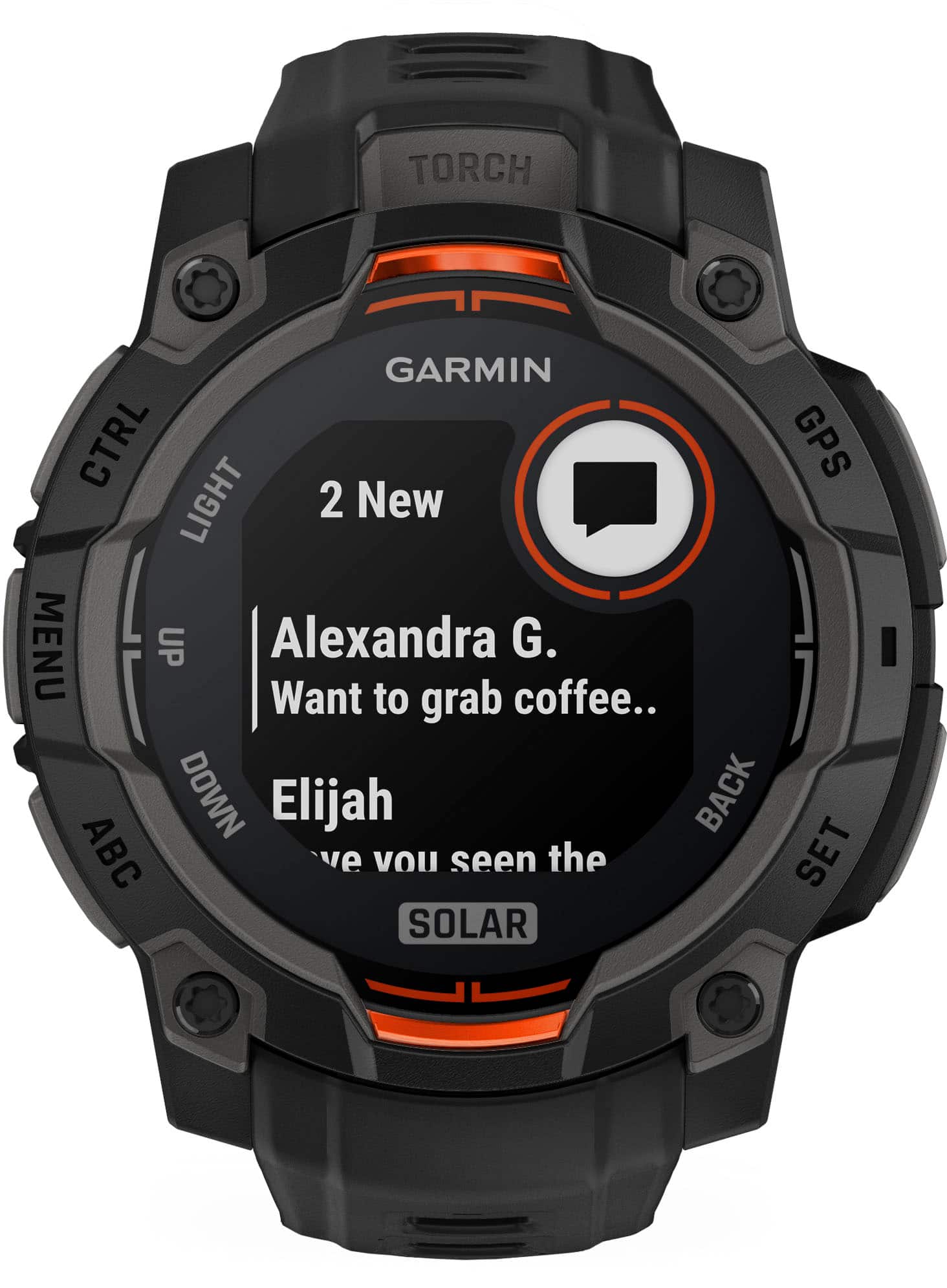 Garmin Instinct 3 Solar GPS Smartwatch 45 mm Fiber Garmin Instinct 3 Solar GPS Smartwatch 45 mm Fiber