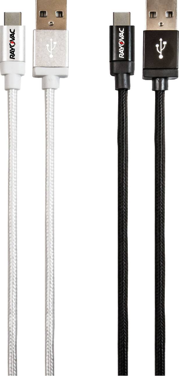 Rayovac TYPE C CABLES black RV2452 - Best Buy