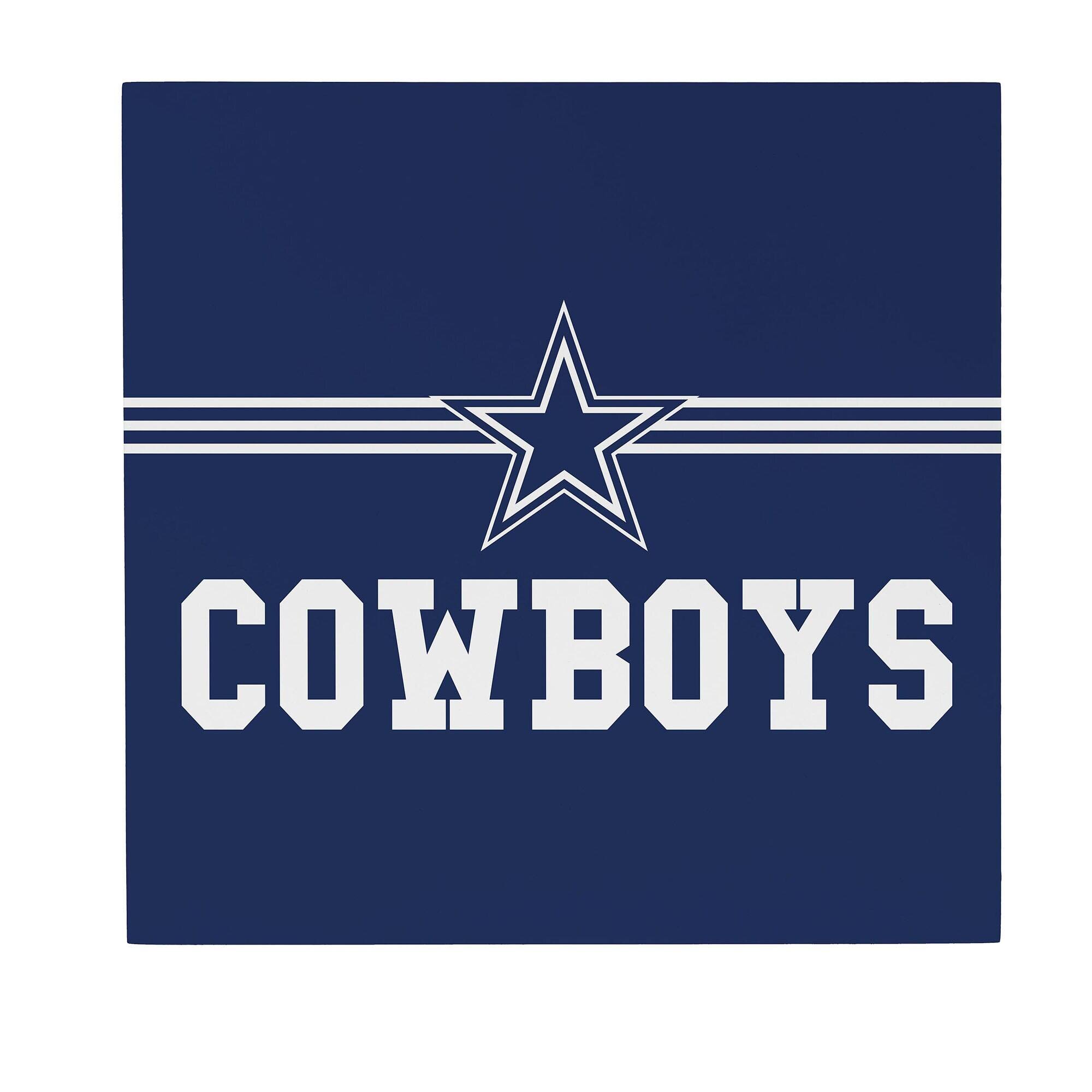 Evergreen Enterprises Dallas Cowboys 12" x 12" Wood Wall Sign ...