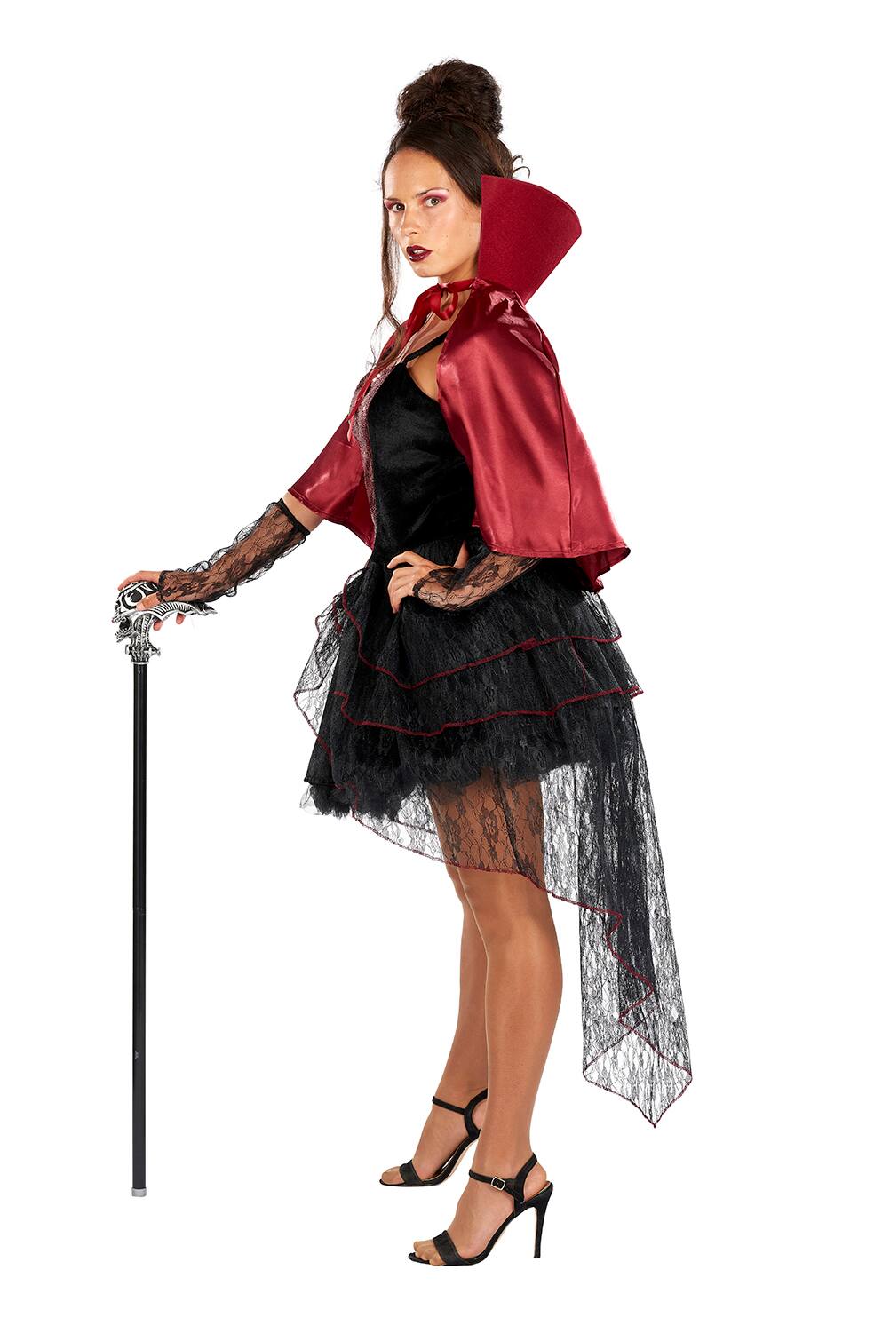 Angels Costumes Vampiress Adult Costume | Small Red 95272 - Best Buy