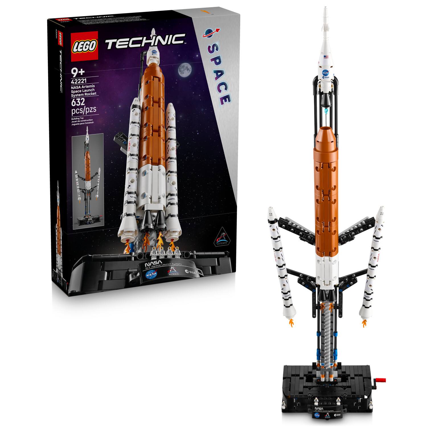 LEGO Technic NASA Artemis Space Launch System Rocket 42221 6588564 ...