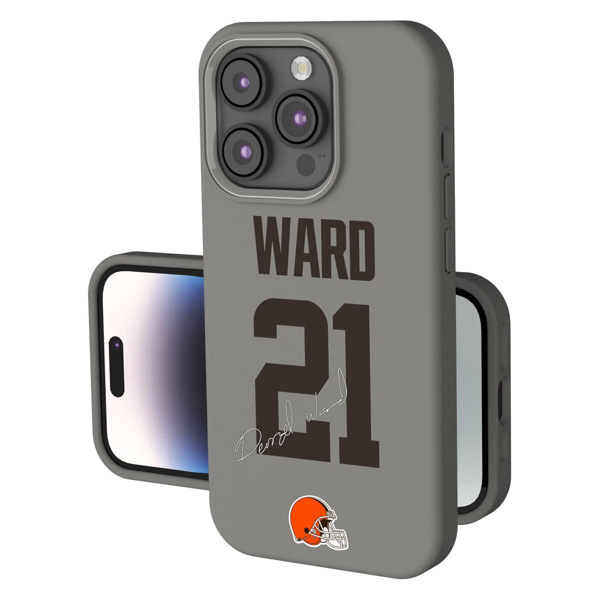 Keyscaper NFL Denzel Ward Cleveland Browns Ready Soft Touch iPhone Case ...