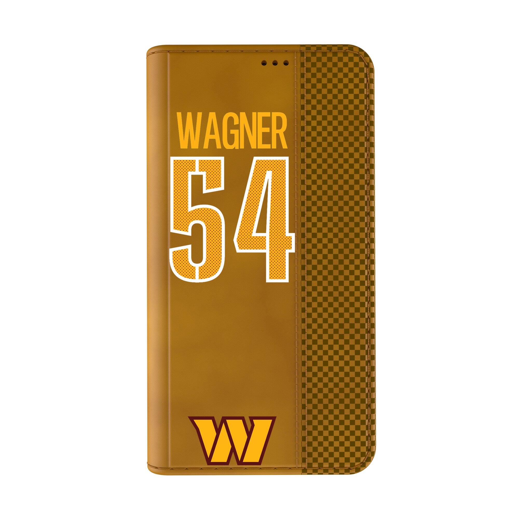 Keyscaper NFL Bobby Wagner Washington Commanders Folio iPhone Case 14 ...