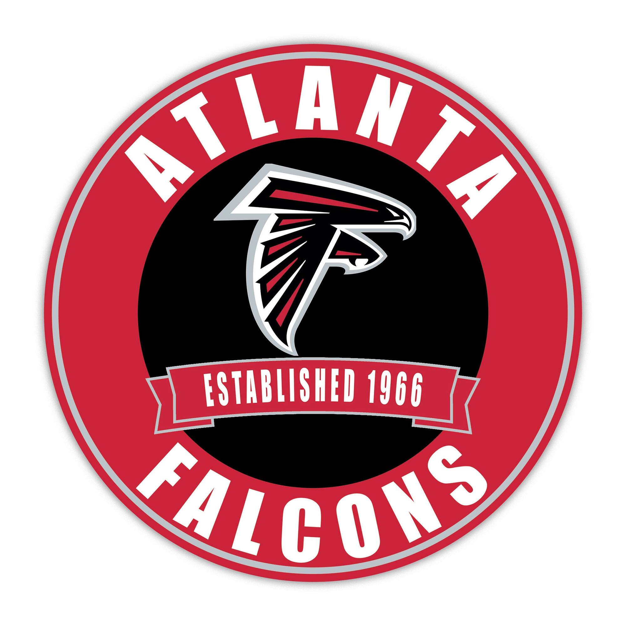 Fan Creations Atlanta Falcons 24" Circle with Banner Multicolor ...