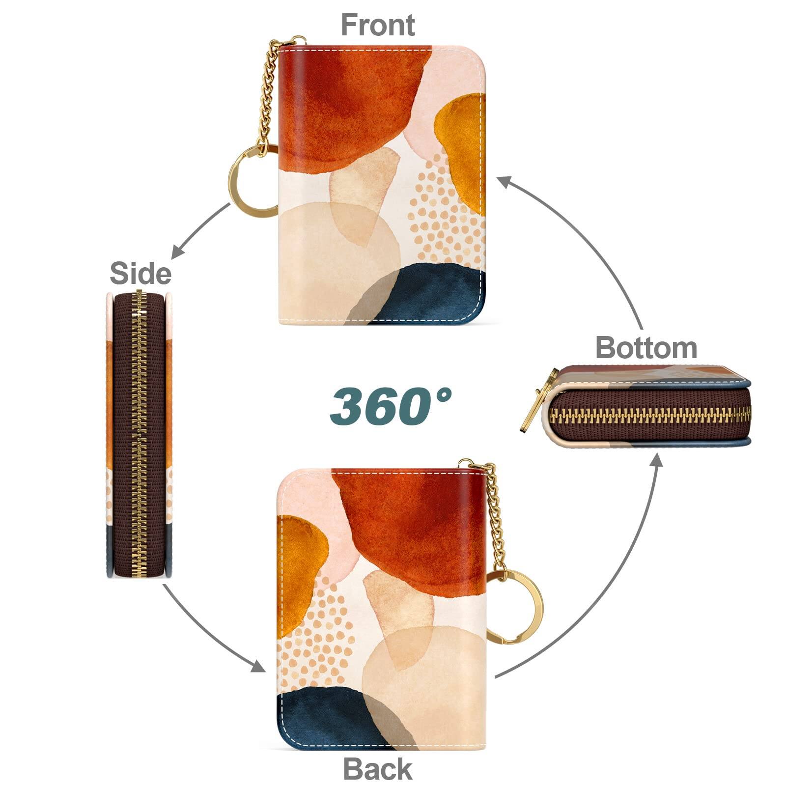 Jadie Link Credit Card Holder Small Rfid Wallet Women Slim Leather ...