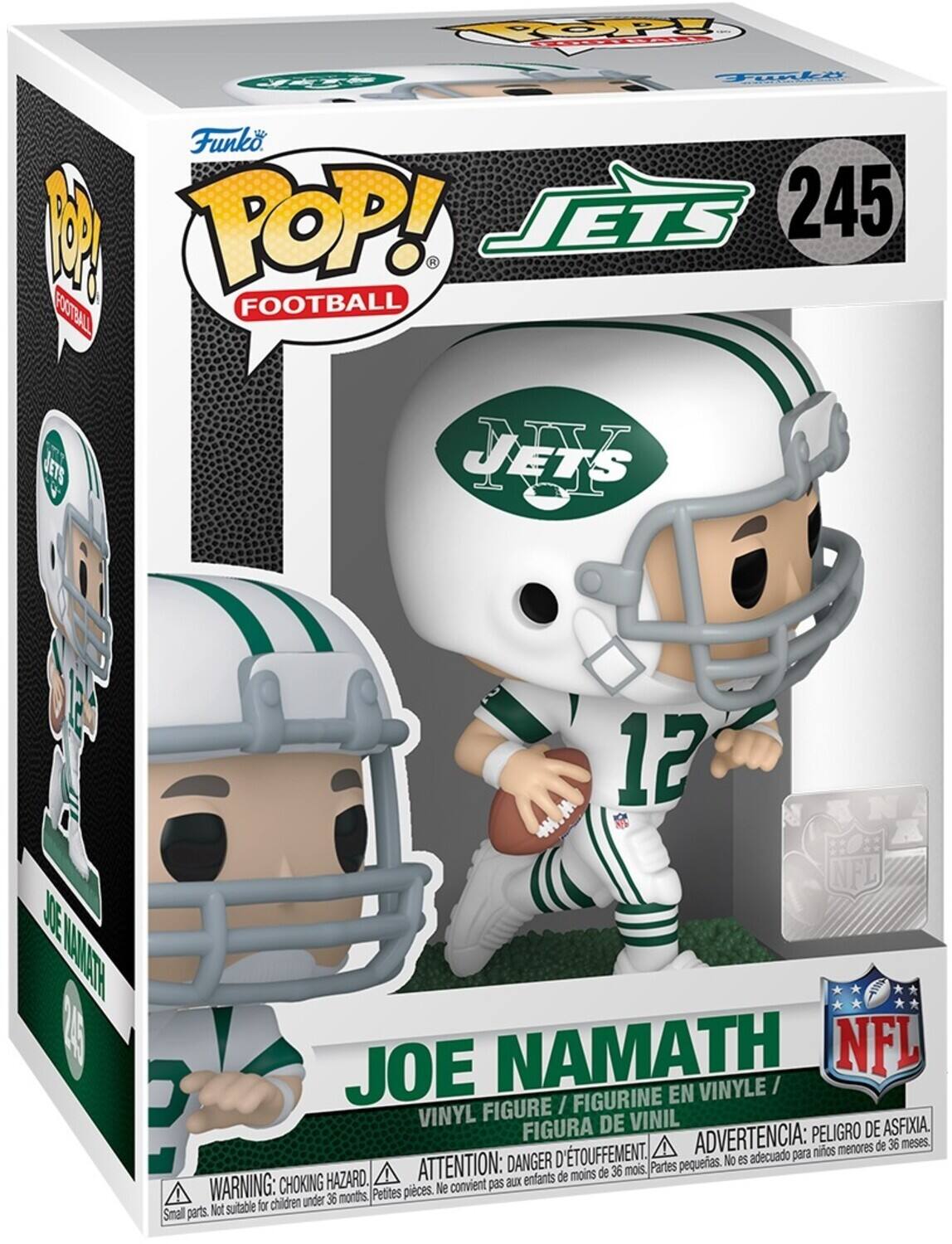 Funko POP! Sports NFL Legends: Jets Joe Namath Collectibles Multicolor ...