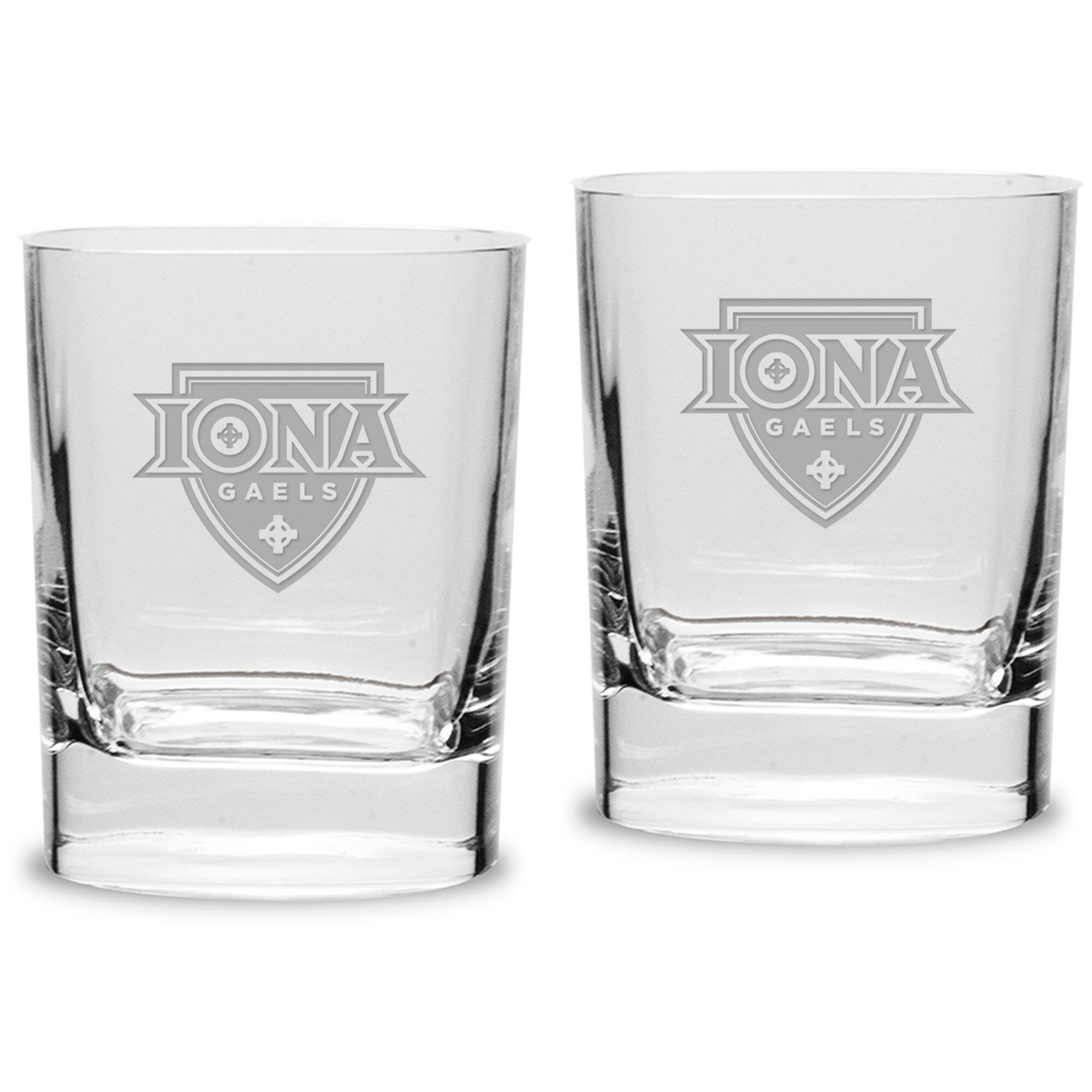 Jardine Iona University Gaels 11.75oz. Square Double Old Fashioned ...